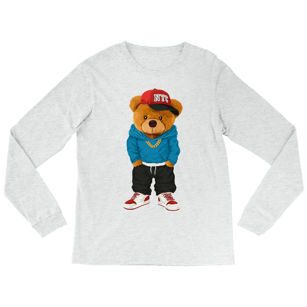 Merchbar Music Life Long Sleeve Shirt | Hip Hop Teddy Merchbar Music ...