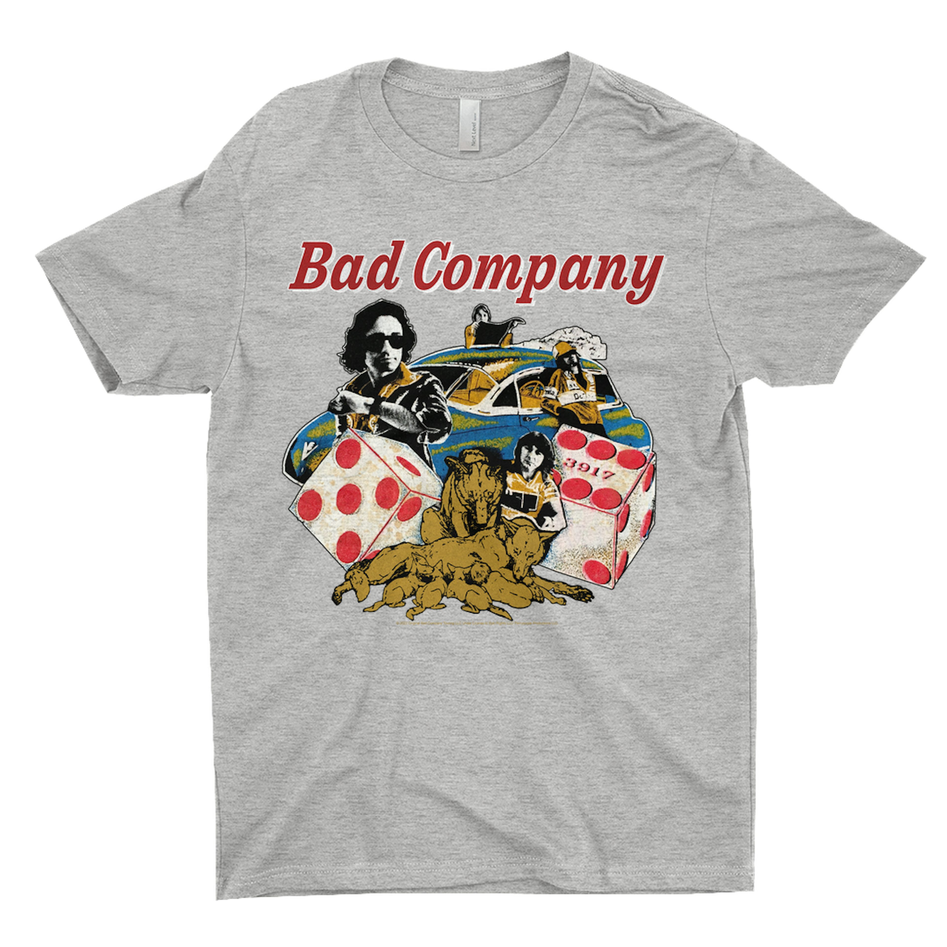 Bad Company T-Shirt | Rock n' Roll Fantasy '79 Collage Bad Company Shirt