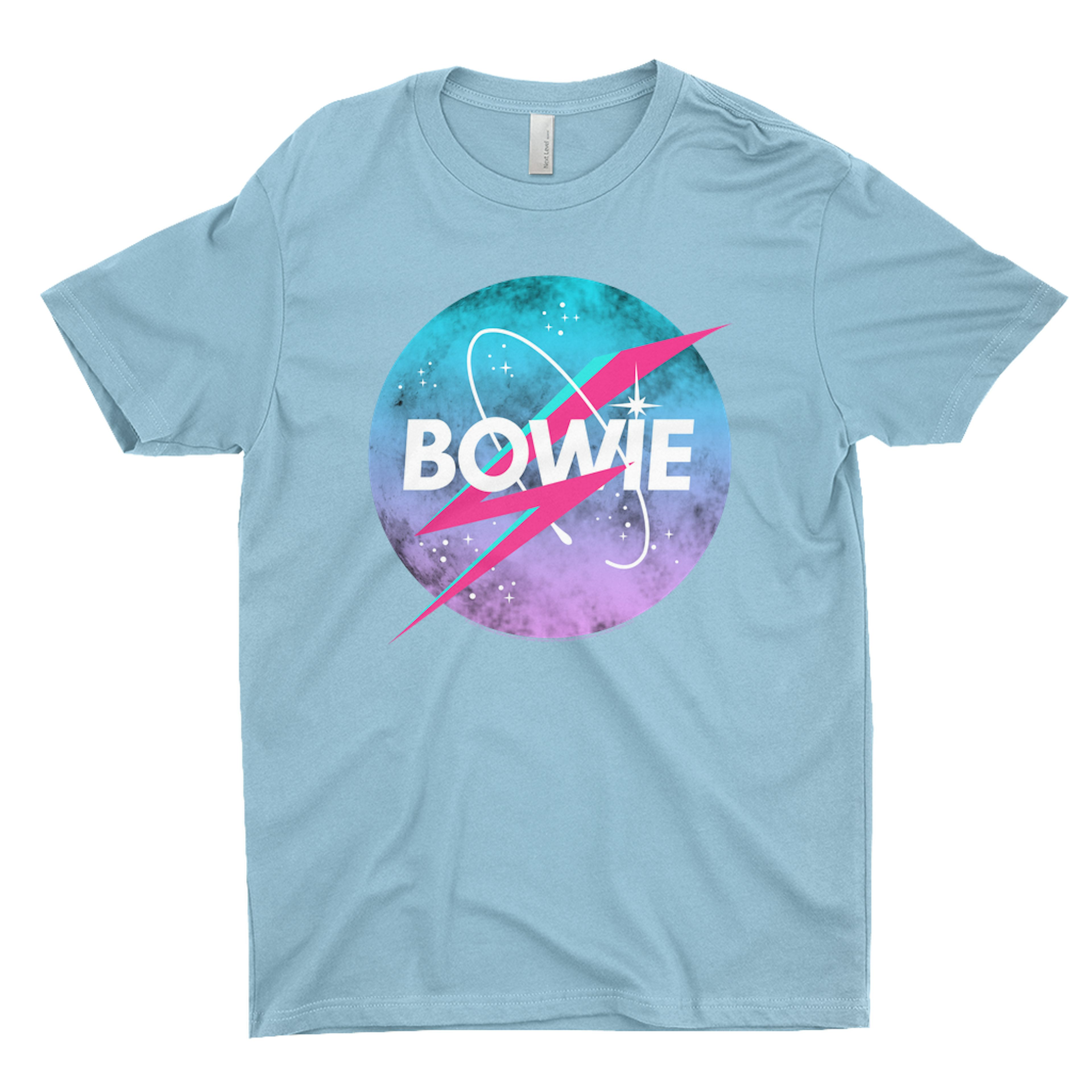 David Bowie T-Shirt | Pastel Bowie NASA Inspired Logo (Merchbar ...