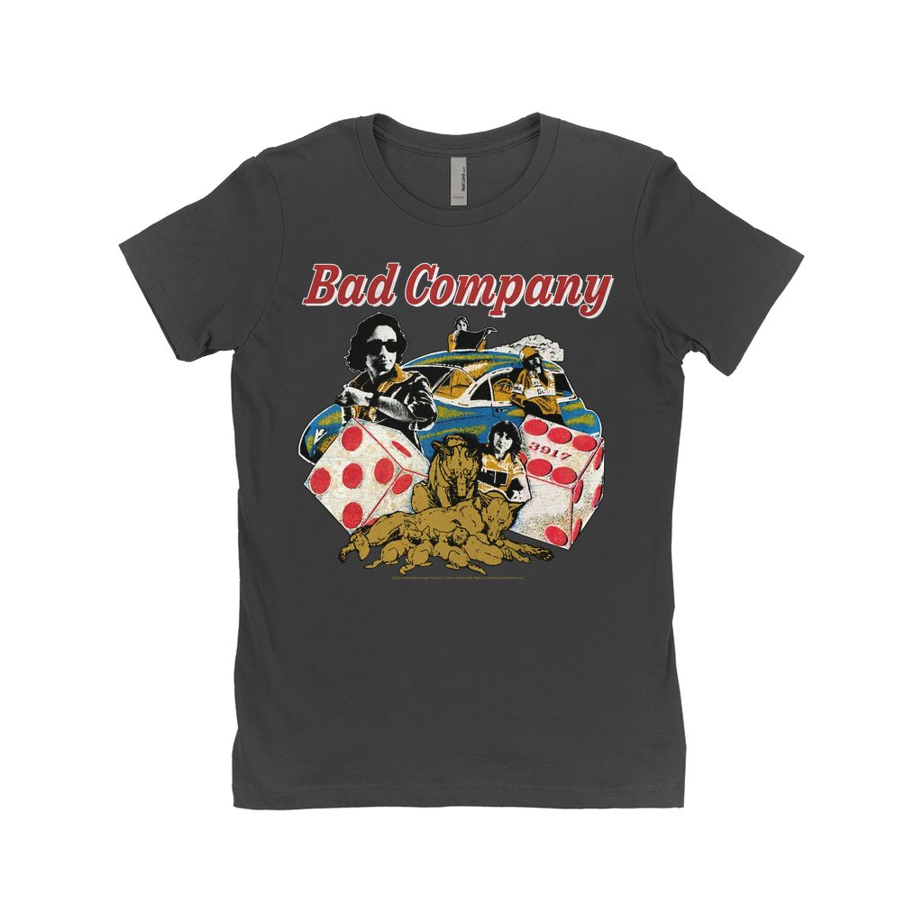 Bad Company Ladies' Boyfriend T-Shirt | Rock n' Roll Fantasy '79 ...