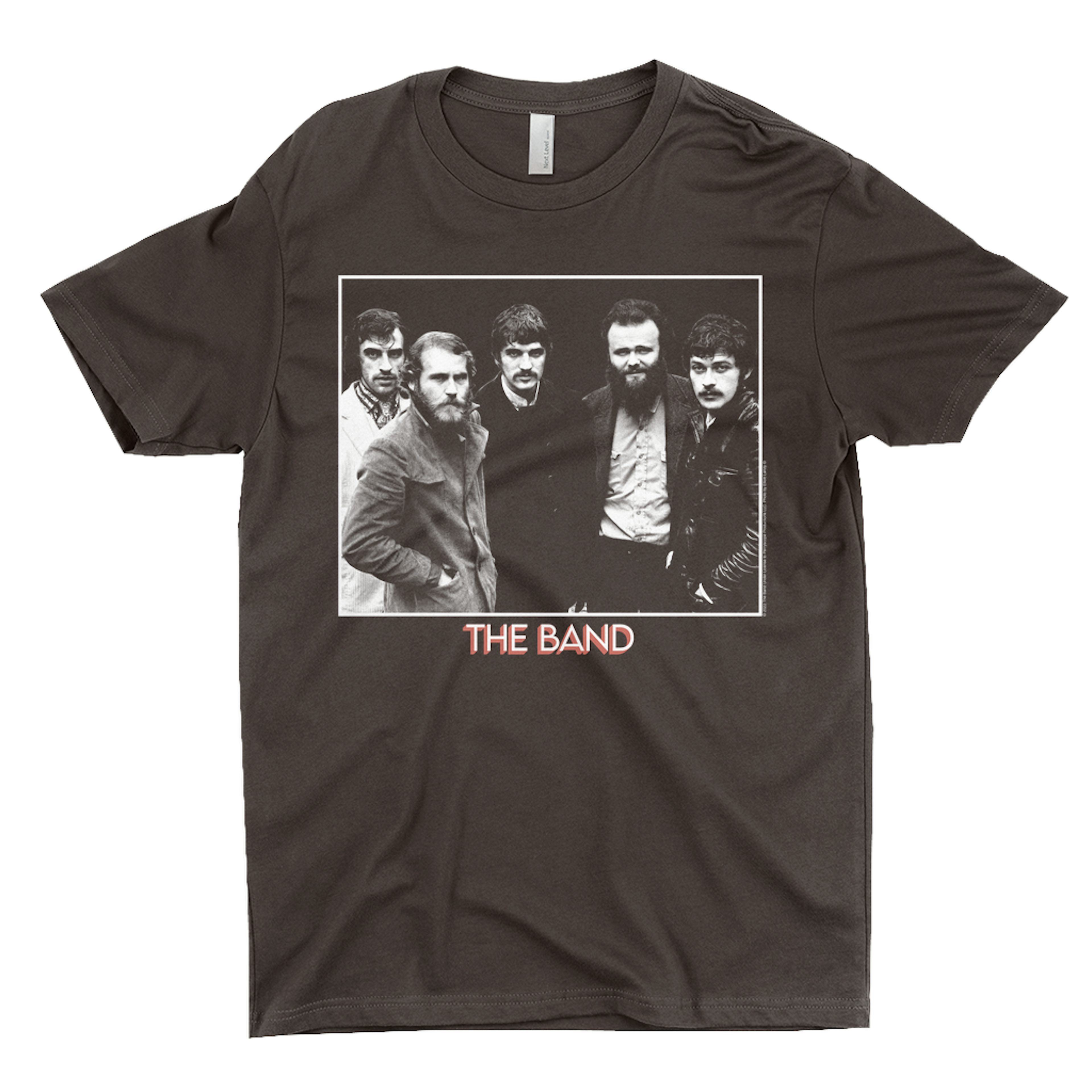 The Band T-Shirt | Framed Group Photo And Logo The Band Shirt