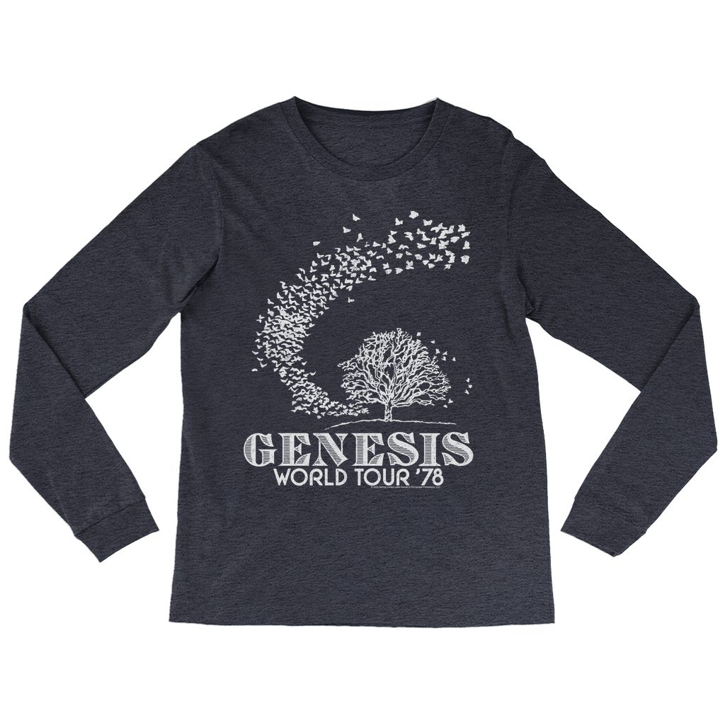 Genesis Long Sleeve Shirt | 1978 World Tour Distressed Genesis Shirt