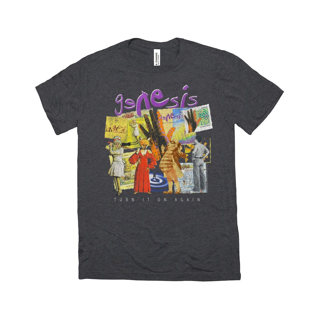 Genesis Triblend T-Shirt | Ultimate Album Collage Distressed Genesis Shirt