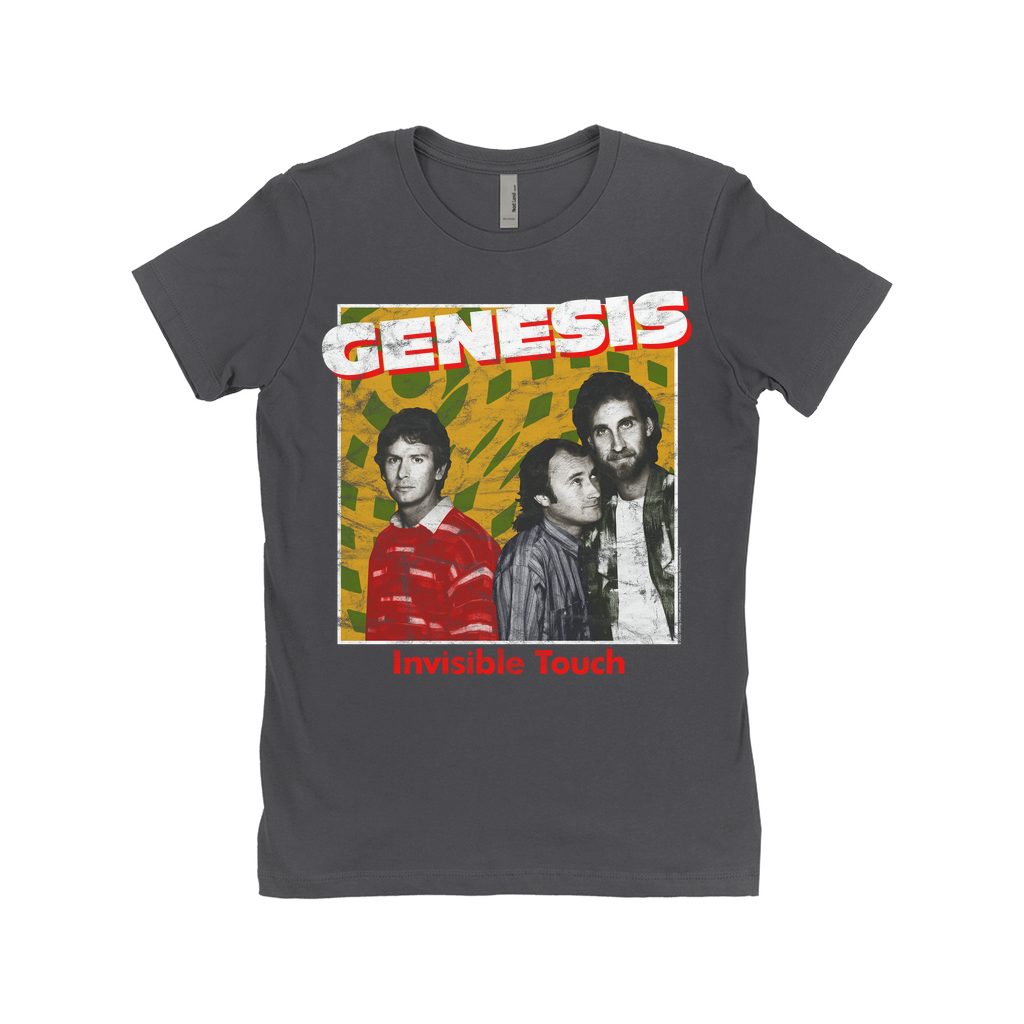 Genesis Ladies' Boyfriend T-Shirt | Invisible Touch Throwback Poster ...