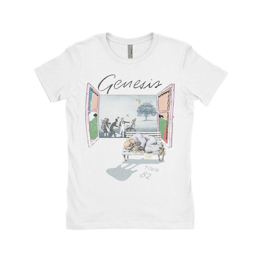 Genesis Ladies' Boyfriend T-Shirt | World Tour 1982 Genesis Shirt