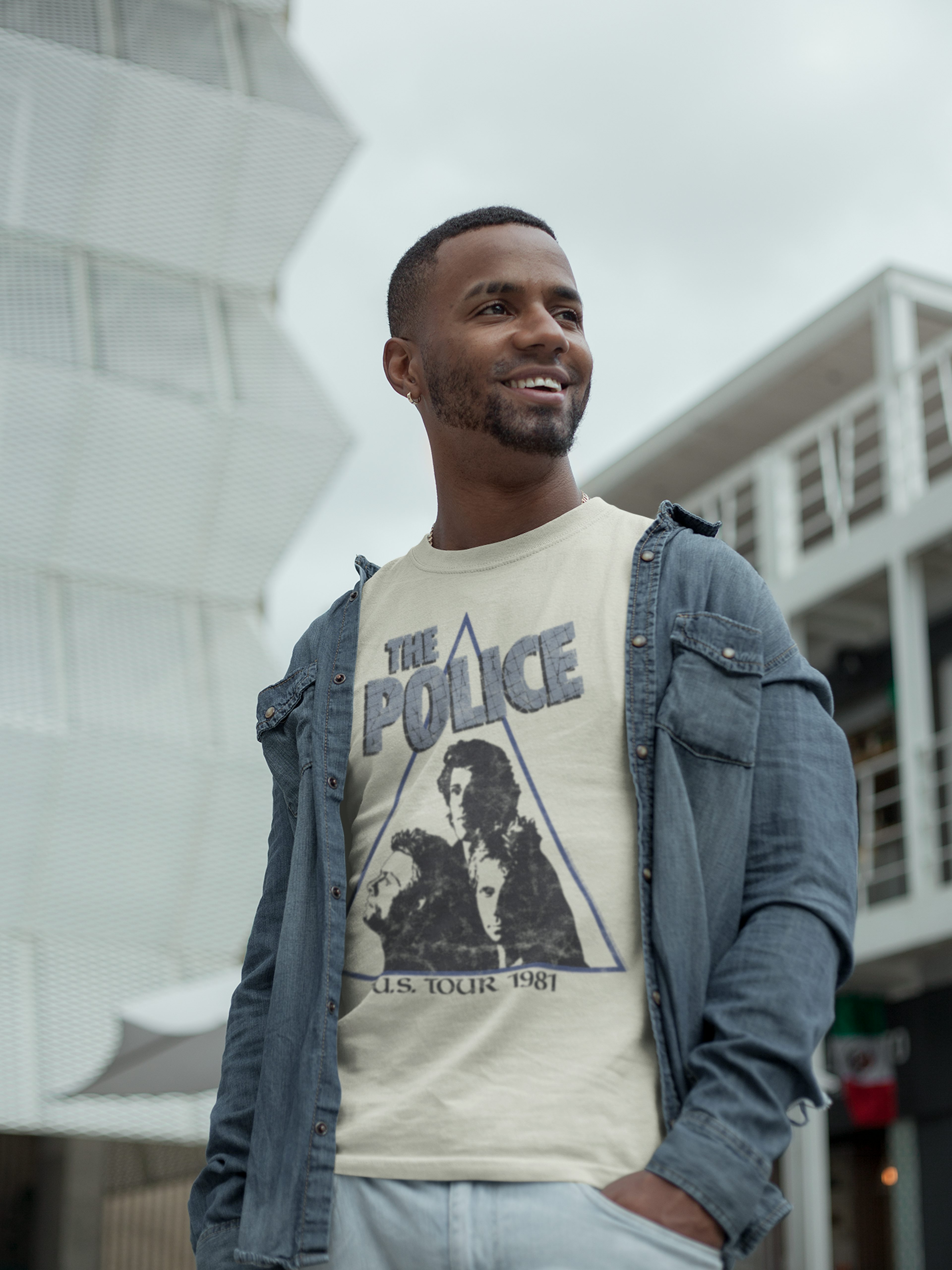 The Police T-Shirt | Zenyatta Mondatta 1981 U.S. Tour (Merchbar ...