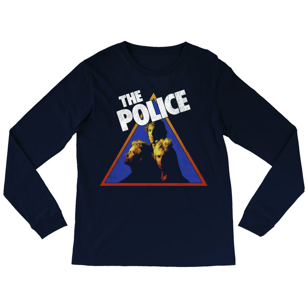 The Police Long Sleeve Shirt | Retro Zenyatta Mondatta Image Distressed ...