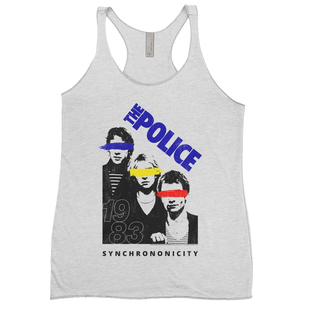 The Police Ladies' Tank Top | The Trio 1983 Concert (Merchbar Exclusive ...