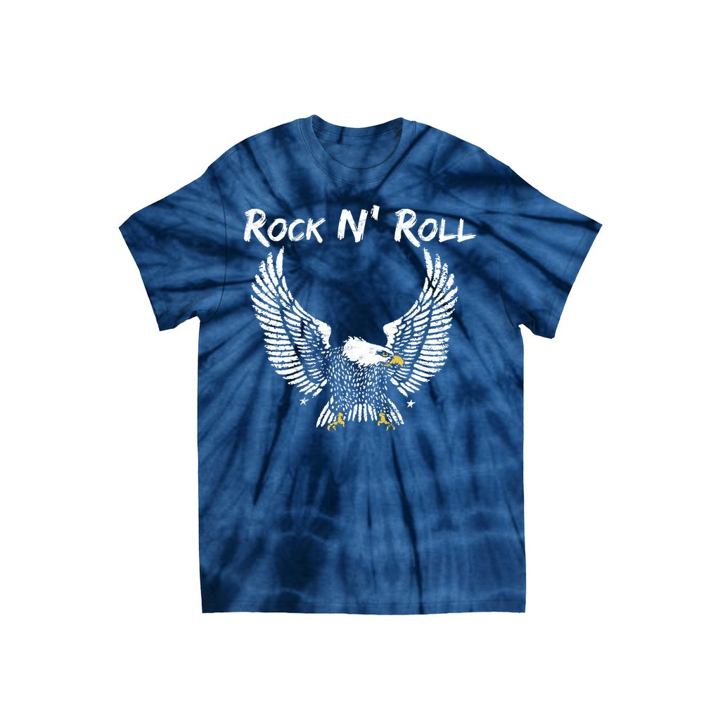 Merchbar Music Life Tie Dye T-Shirt | Rock N' Roll 1977 Merchbar Music ...
