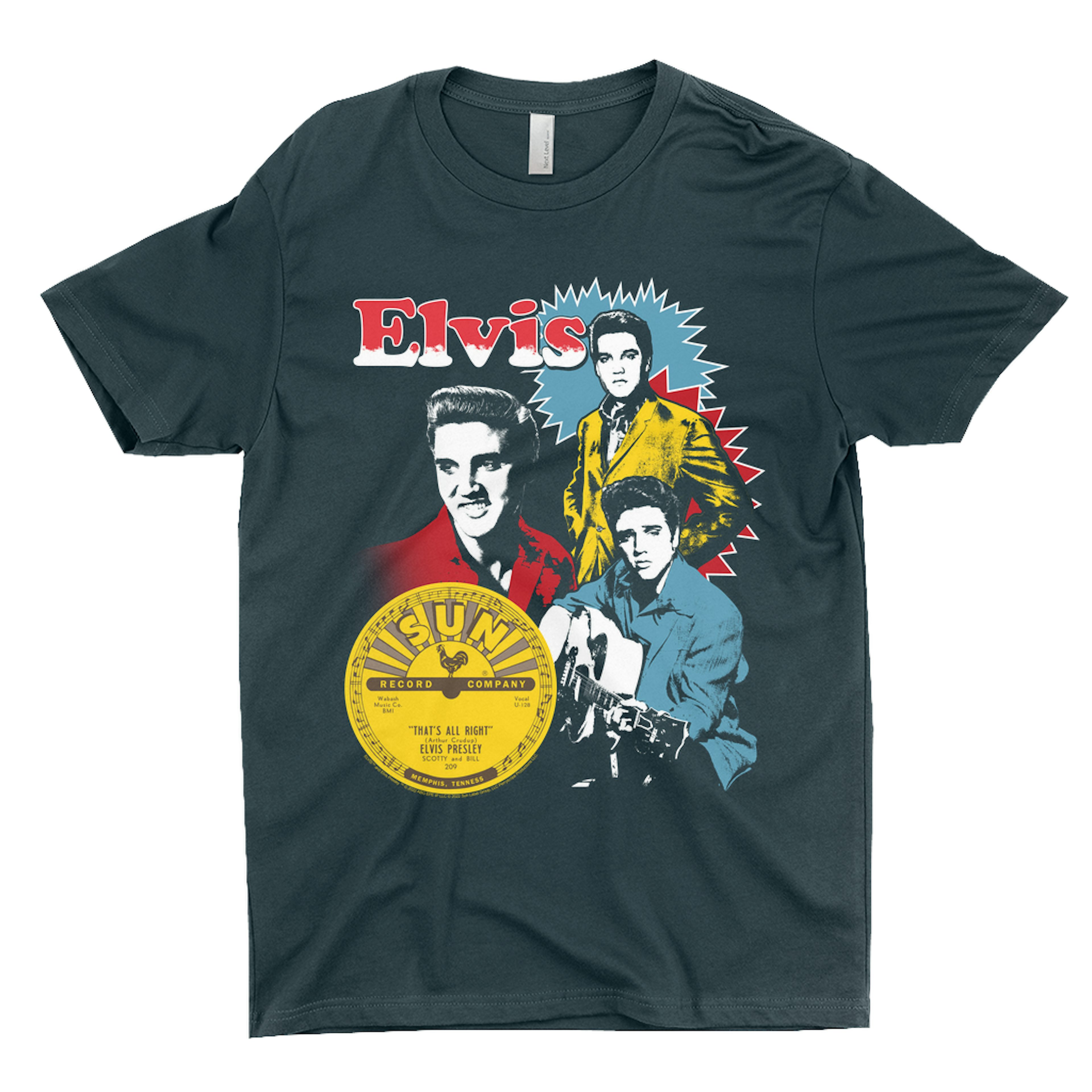 Elvis Presley T-Shirt | That's All Right Photo Collage Elvis Presley Shirt