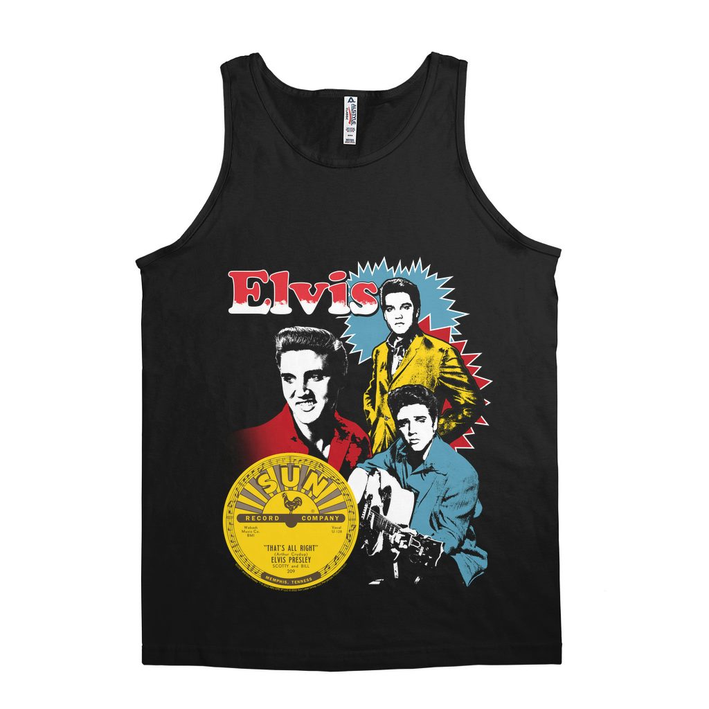 Elvis Presley Unisex Tank Top | That's All Right Photo Collage Elvis ...