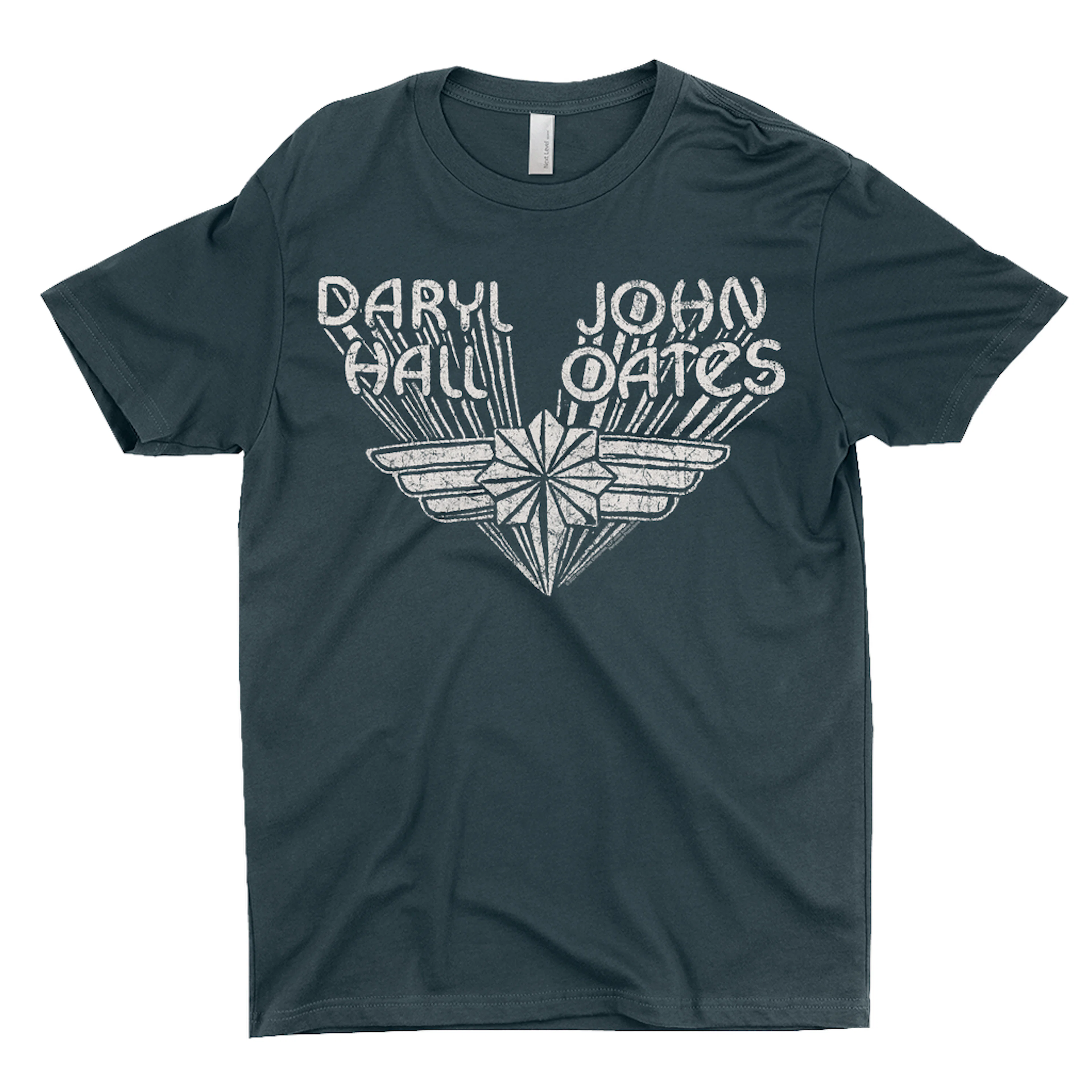 Daryl Hall & John Oates T-Shirt | White Wings Logo Distressed Shirt