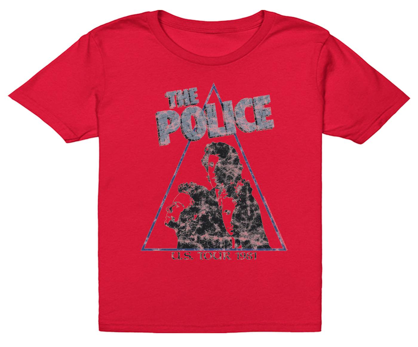 The Police Kids T-Shirt | Zenyatta Mondatta 1981 U.S. Tour (Merchbar ...