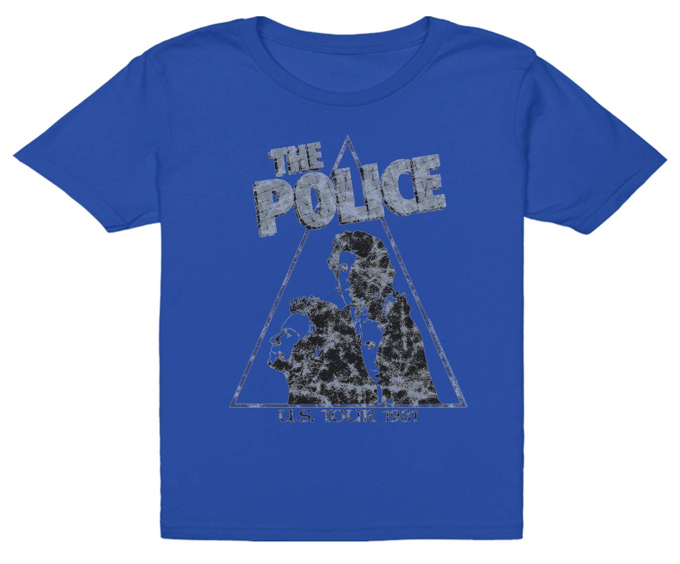 The Police Kids T-Shirt | Zenyatta Mondatta 1981 U.S. Tour (Merchbar ...