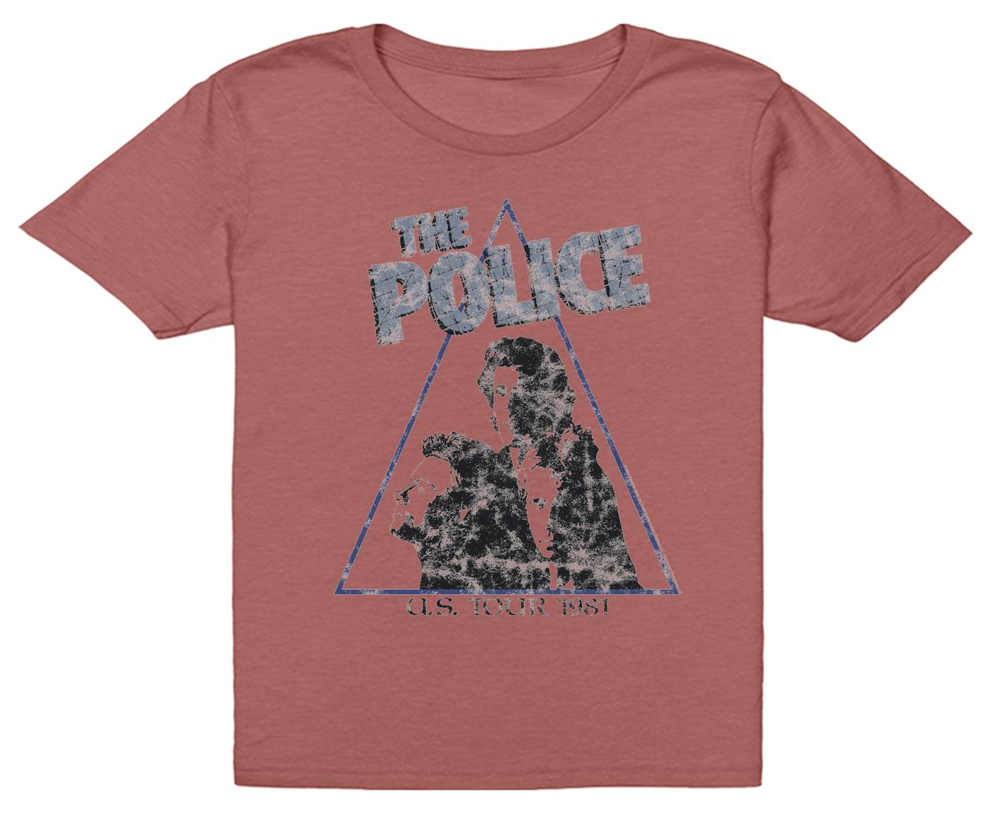 The Police Kids T-Shirt | Zenyatta Mondatta 1981 U.S. Tour (Merchbar ...