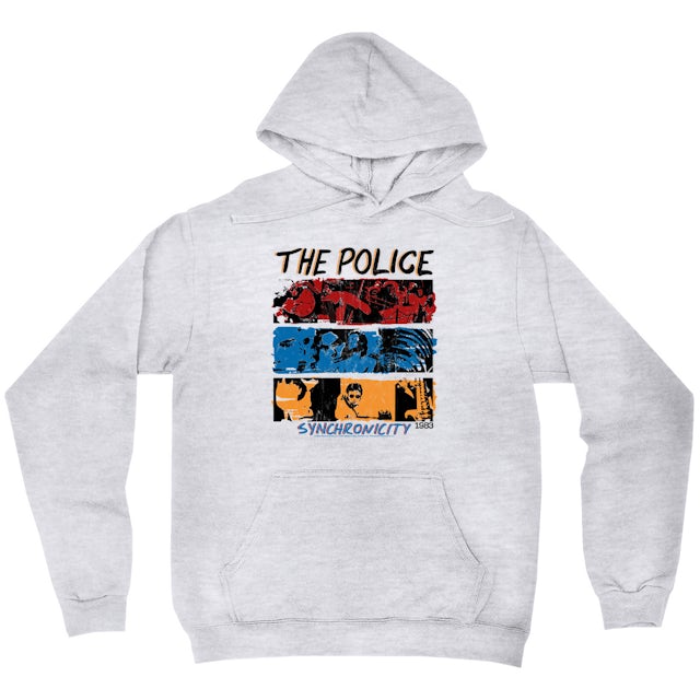 The Police Hoodie | 1983 Synchronicity Tour Distressed (Merchbar ...