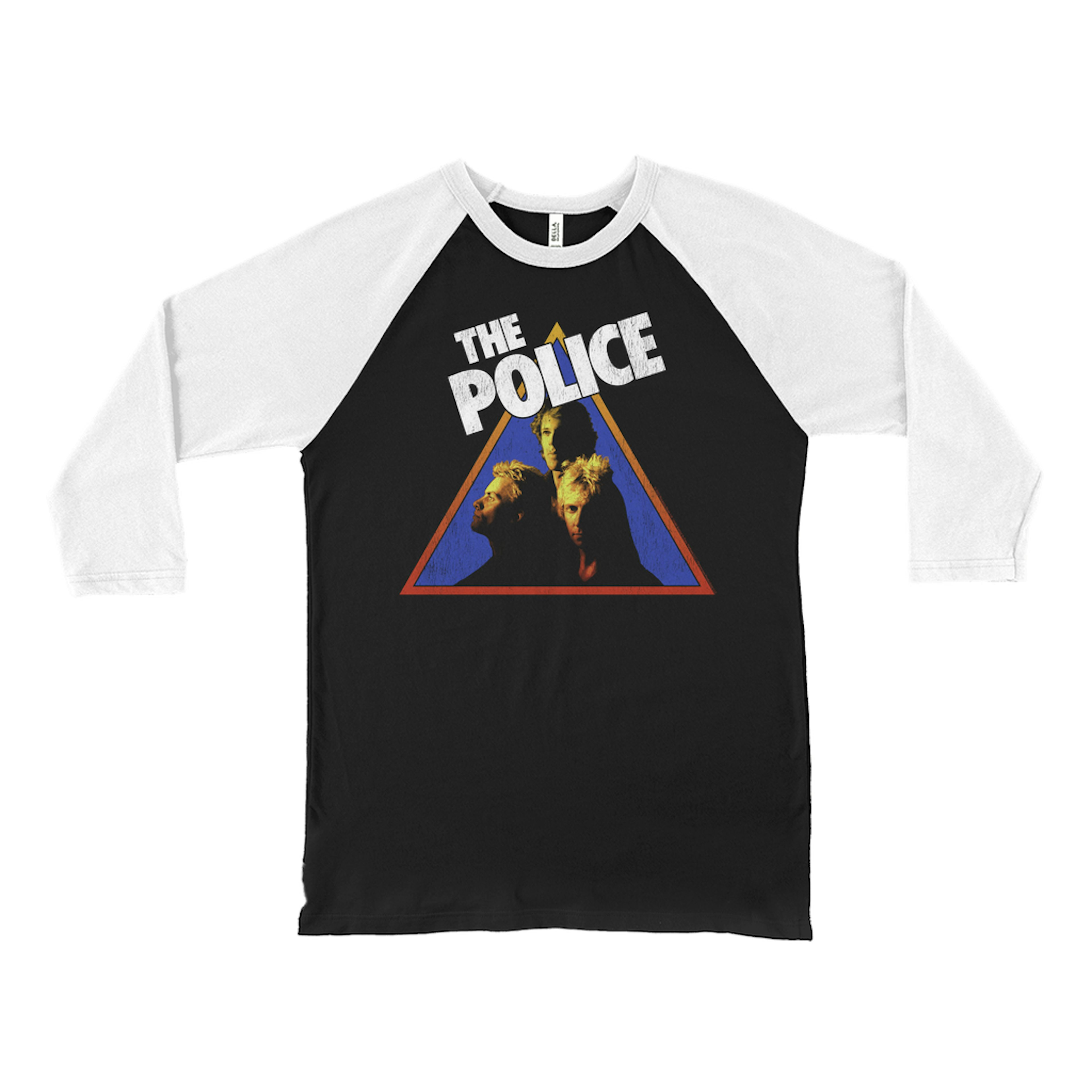 The Police 3/4 Sleeve Baseball Tee | Retro Zenyatta Mondatta Image ...