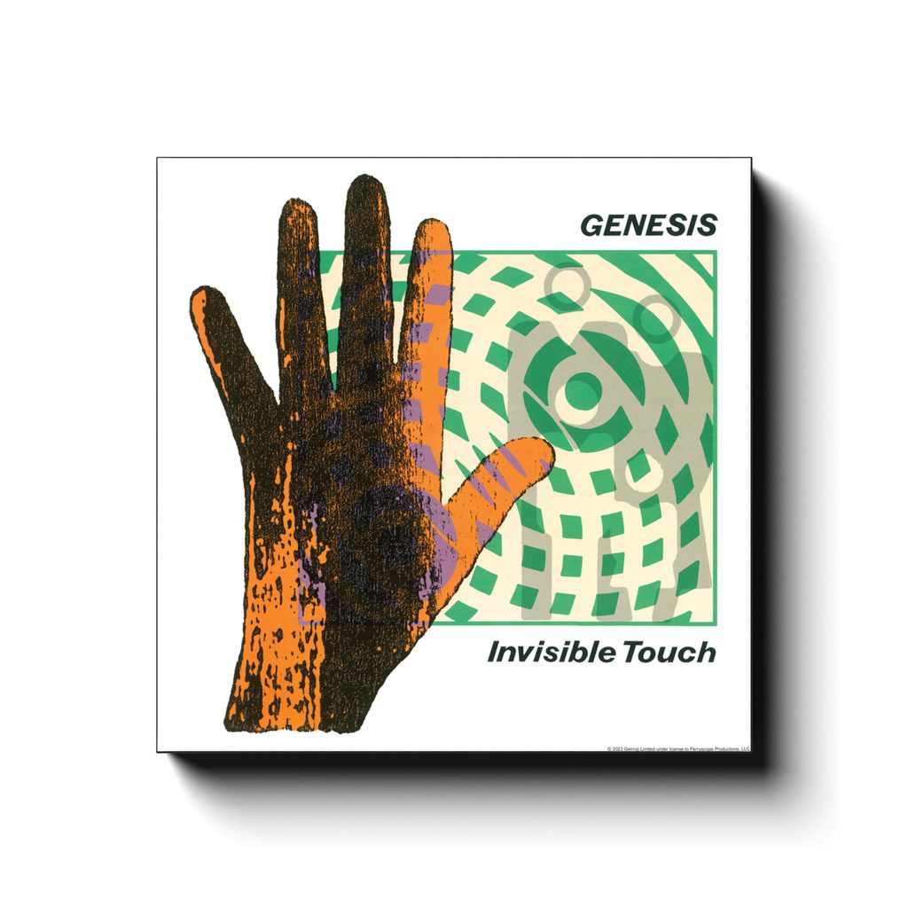 Genesis Wall Art | Invisible Touch Album Cover Genesis Canvas Wrap