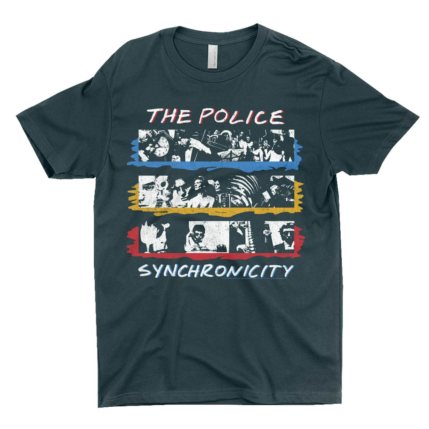 The Police T-Shirt | 1983 Synchronicity Album Design The Police Shirt