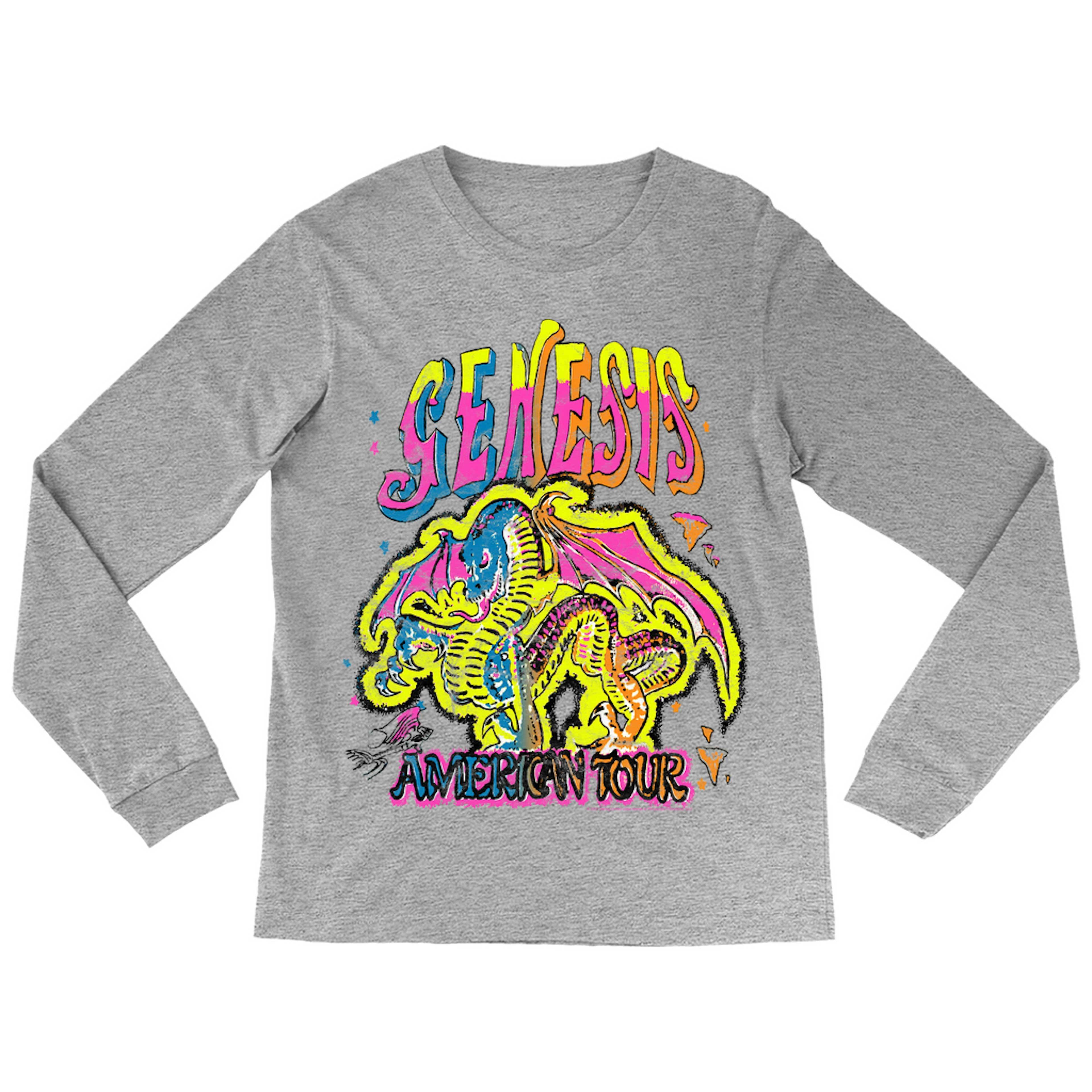Genesis Long Sleeve Shirt | Retro American Tour Dragon Genesis Shirt