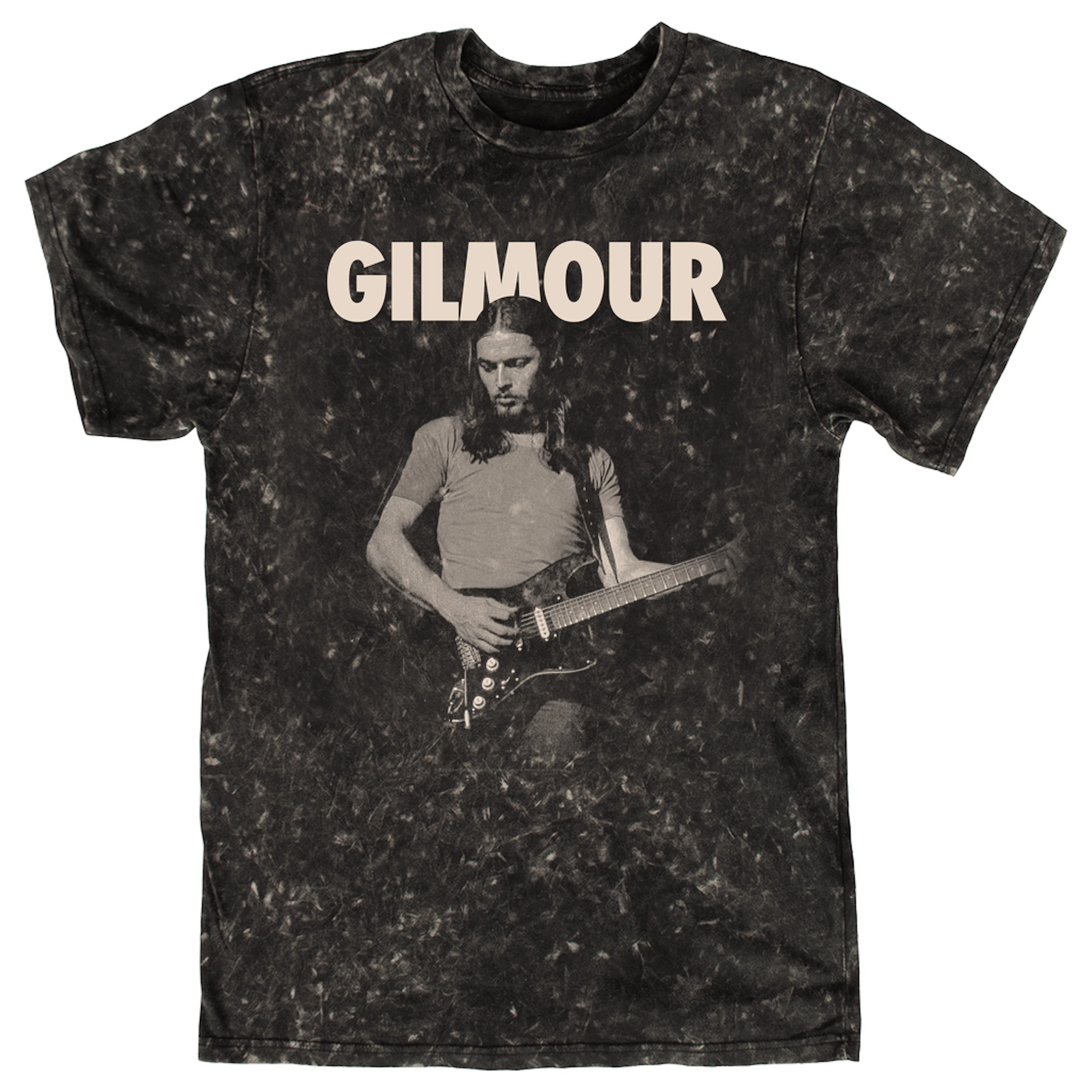 David Gilmour T-shirt | Young David Gilmour an Bold Logo David Gilmour ...