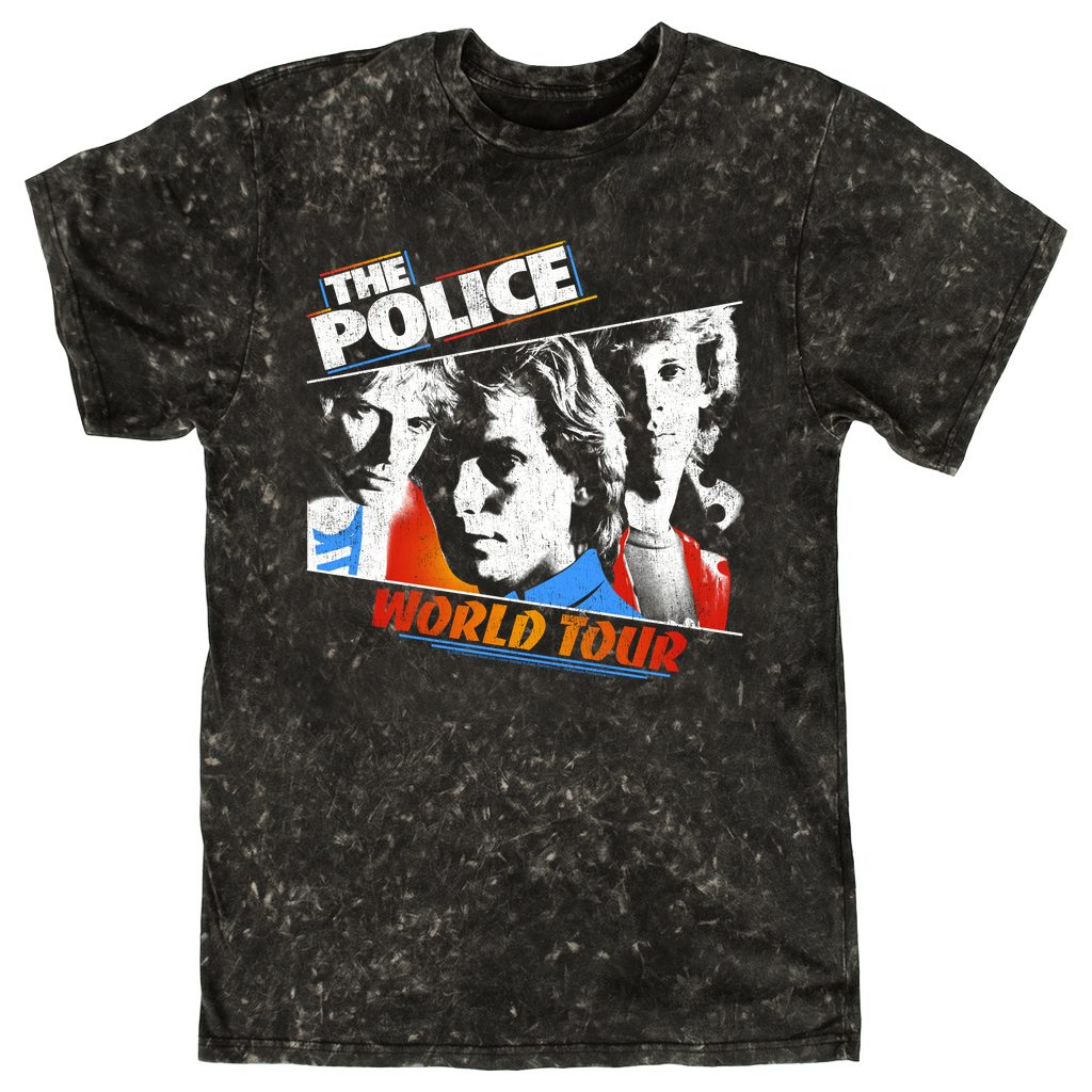 The Police T-shirt | Live In Concert World Tour (Merchbar Exclusive ...