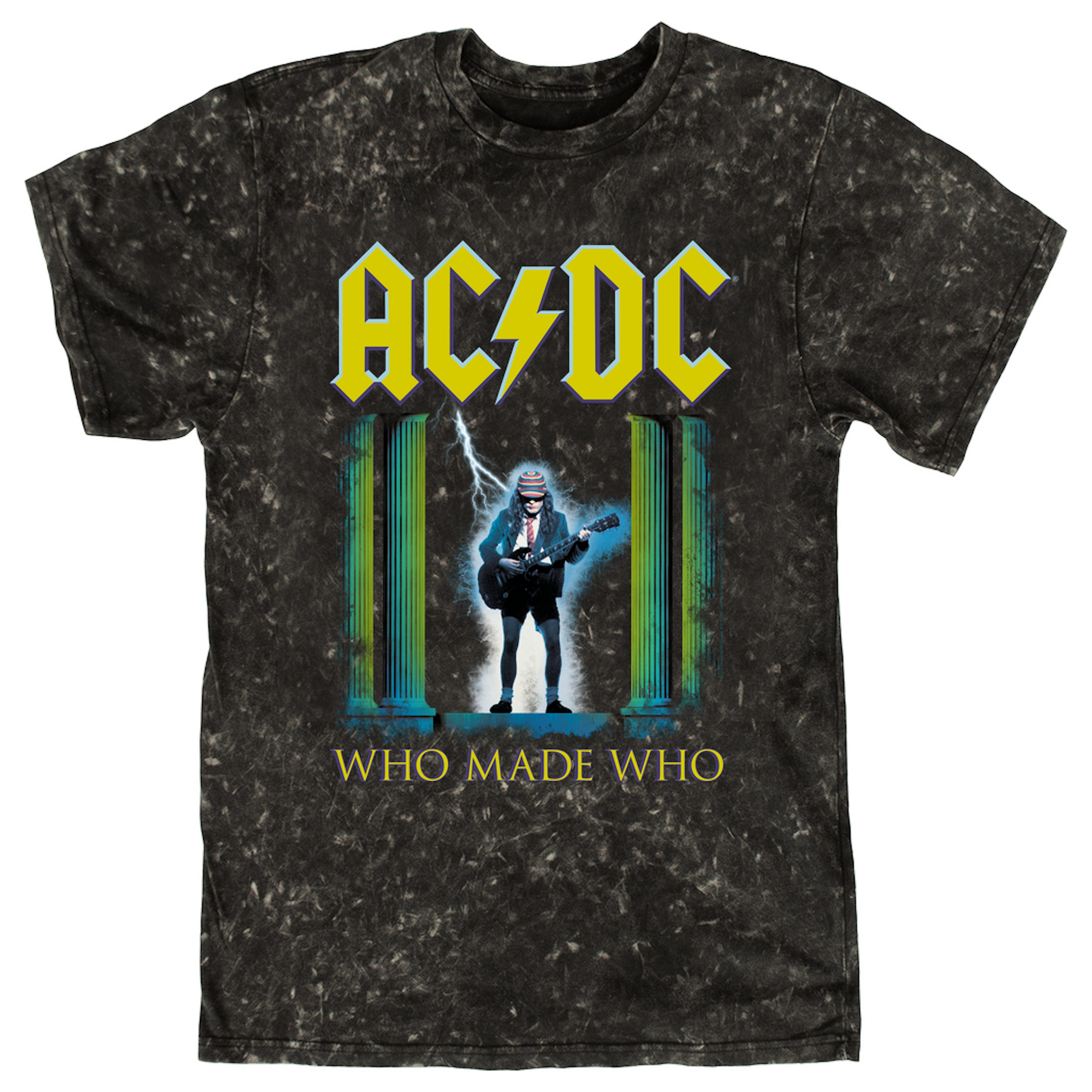 AC/DC T-shirt | Who Made Who Album Art (Merchbar Exclusive) Mineral ...