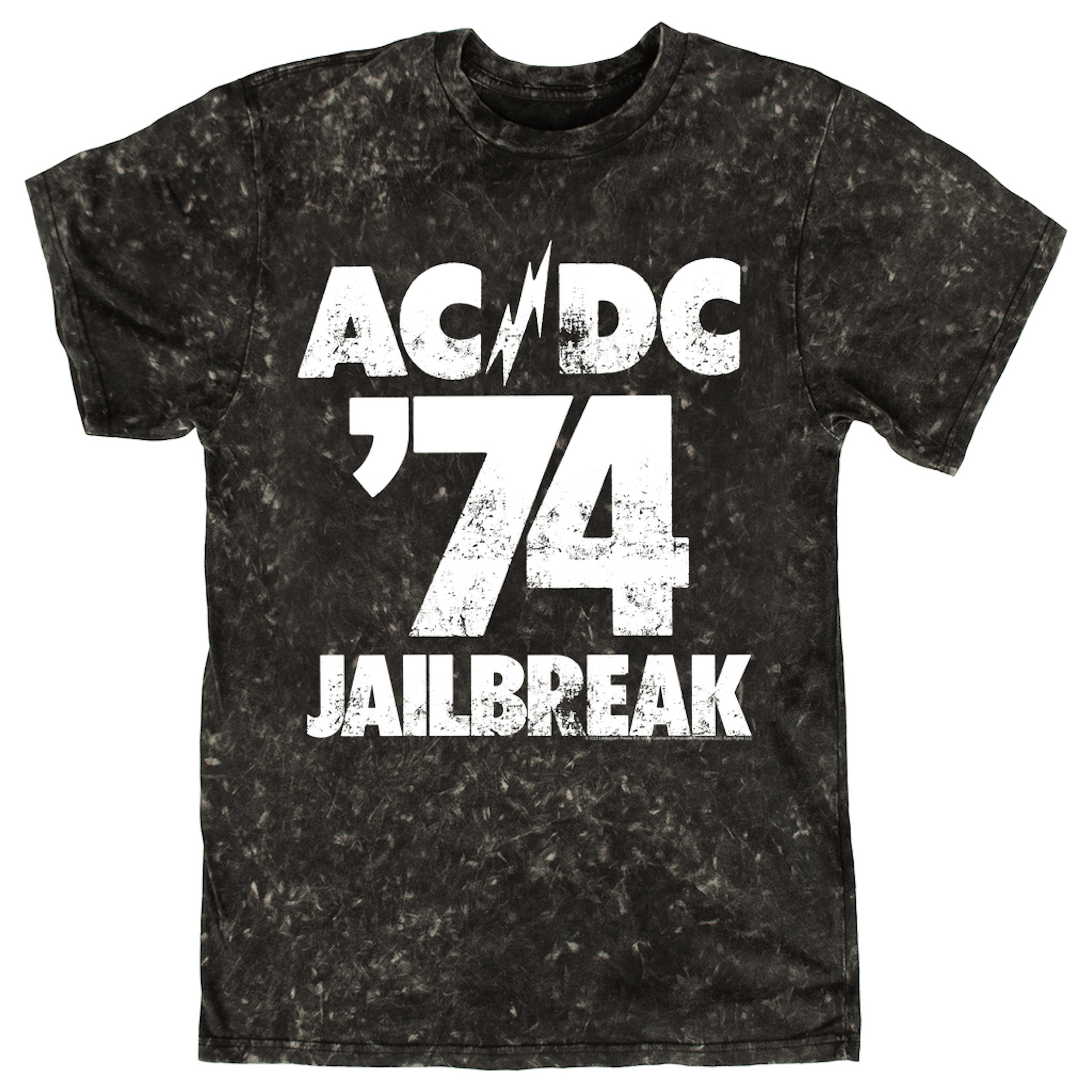 AC/DC T-shirt | Jailbreak 1974 (Merchbar Exclusive) Mineral Wash Shirt