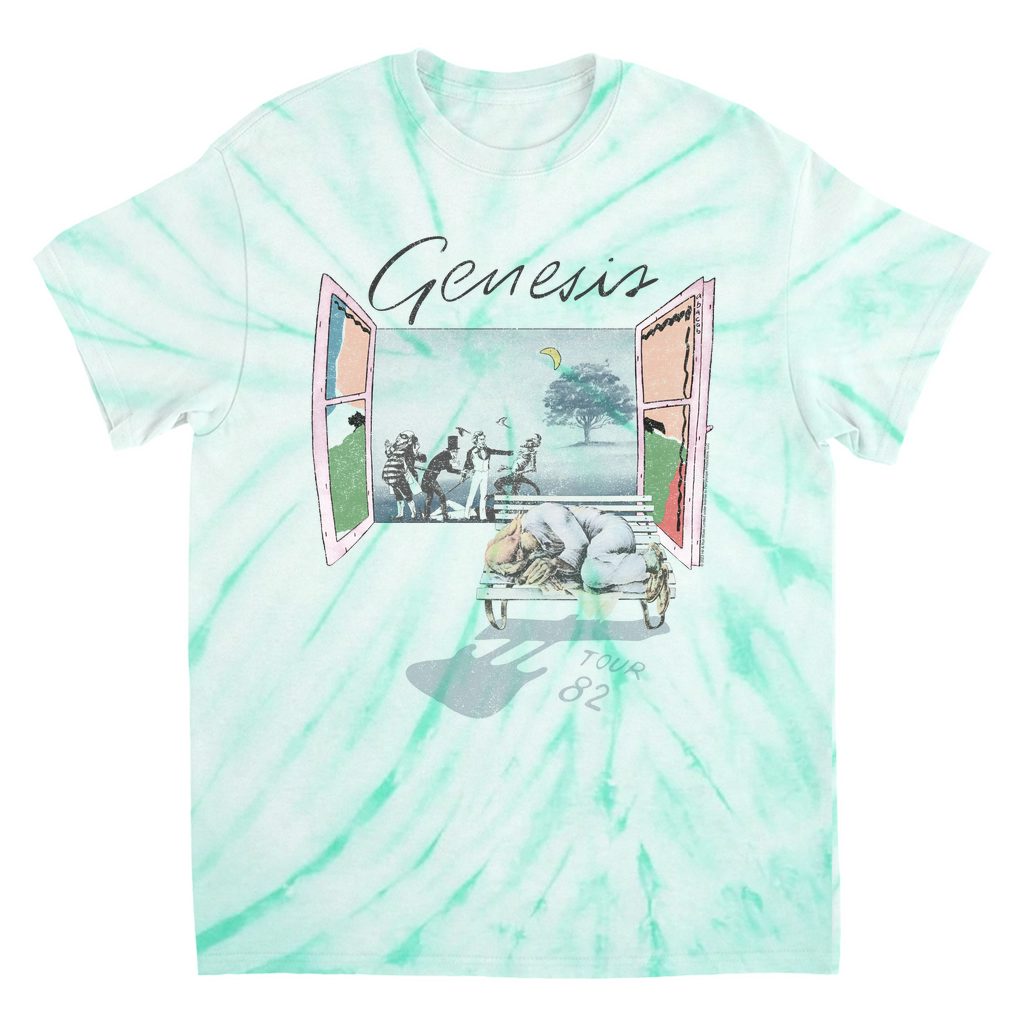 Genesis T-Shirt | World Tour 1982 Genesis Tie Dye Shirt