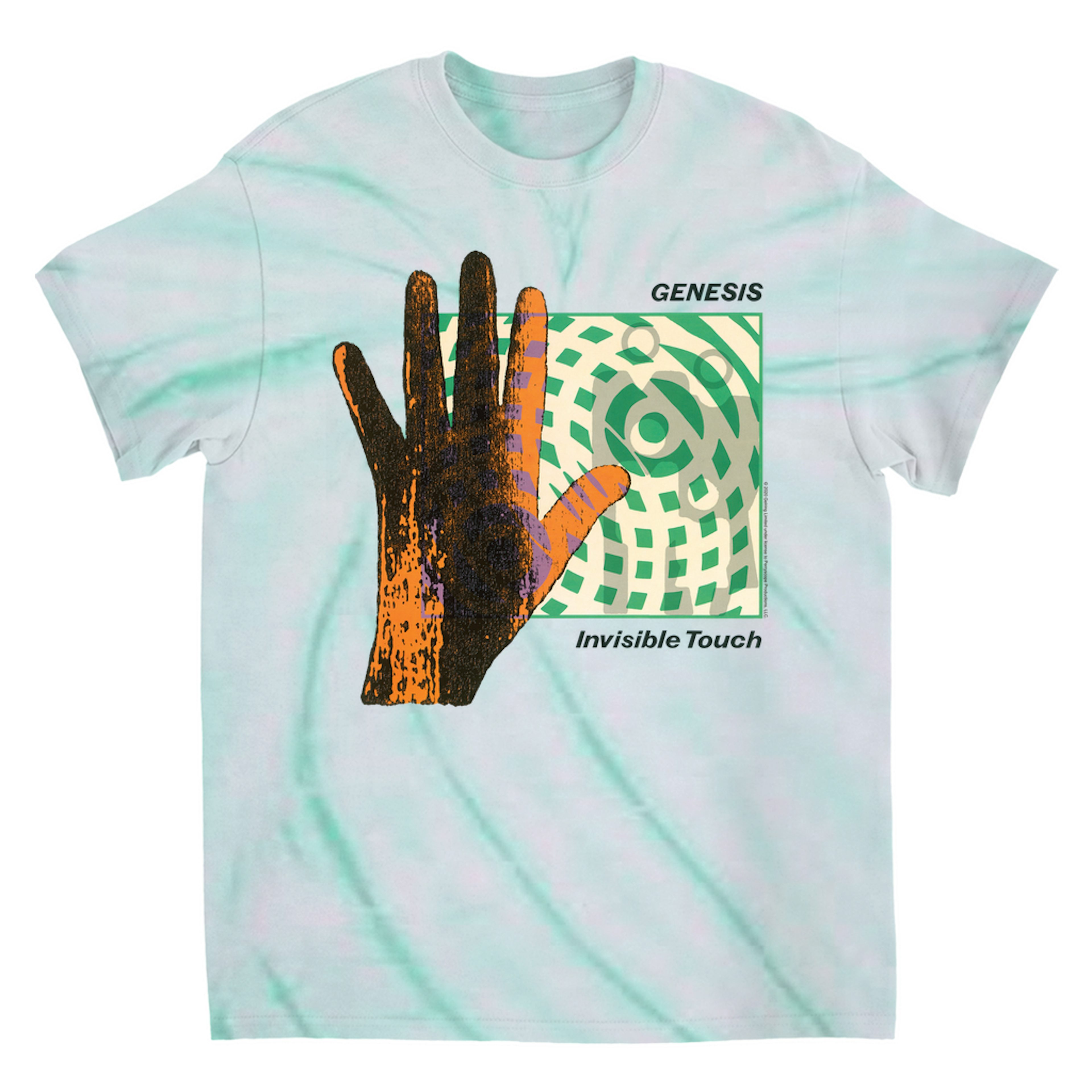 Genesis T-Shirt | Invisible Touch Album Cover (Merchbar Exclusive ...