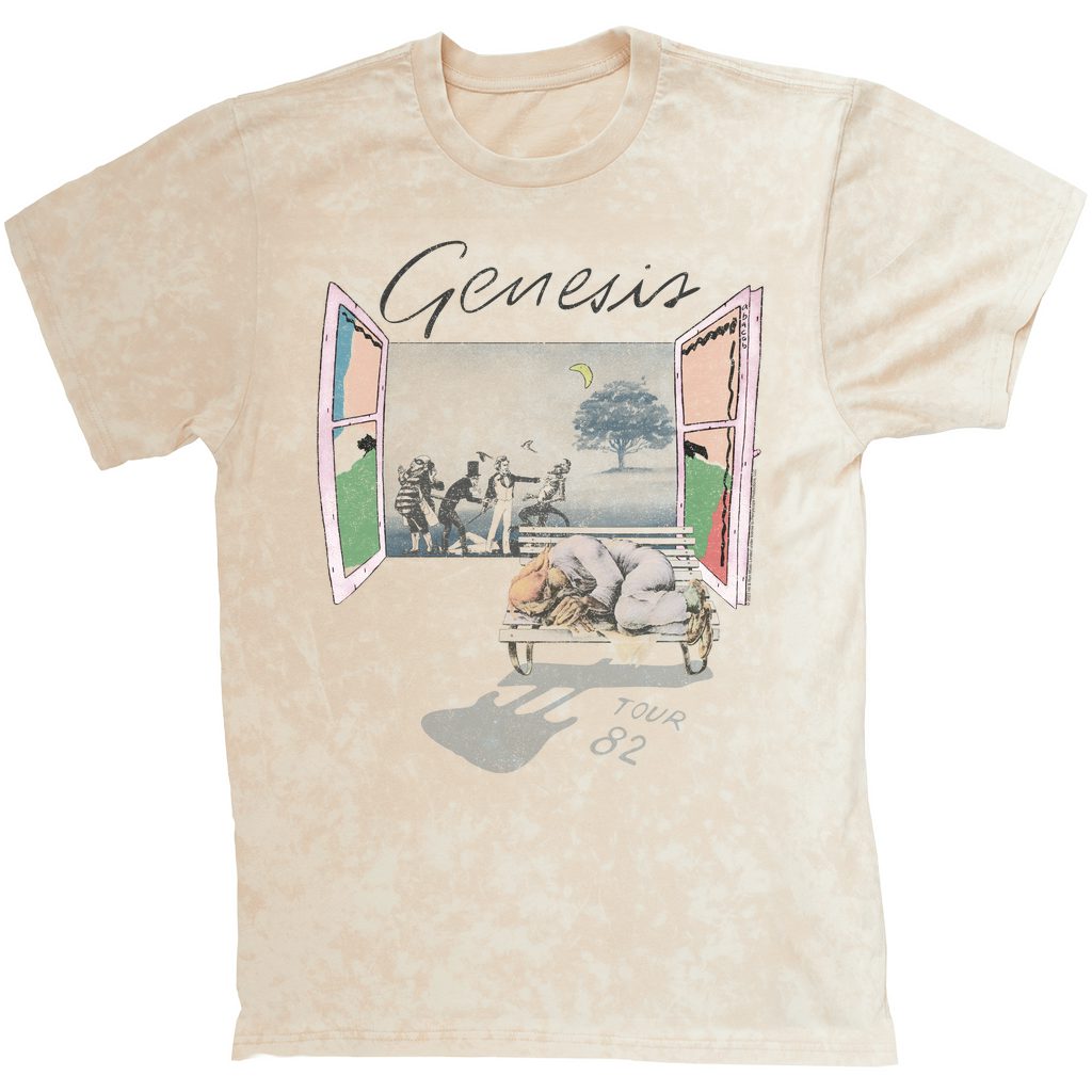 Genesis T-shirt | World Tour 1982 Genesis Mineral Wash Shirt