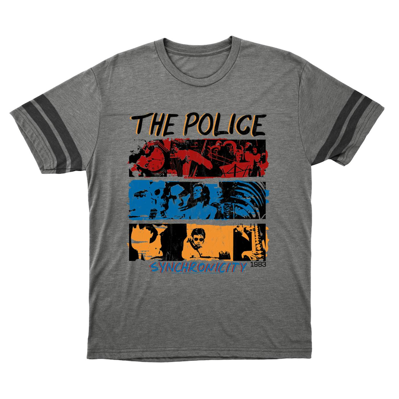 The Police T-Shirt | 1983 Synchronicity Tour Distressed (Merchbar ...