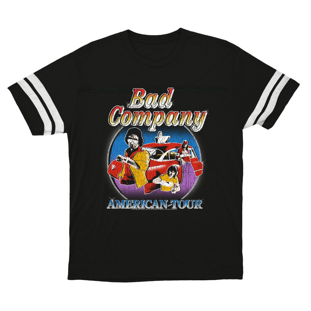 Bad Company T-Shirt | Crazy Circles American Tour Distressed Bad ...