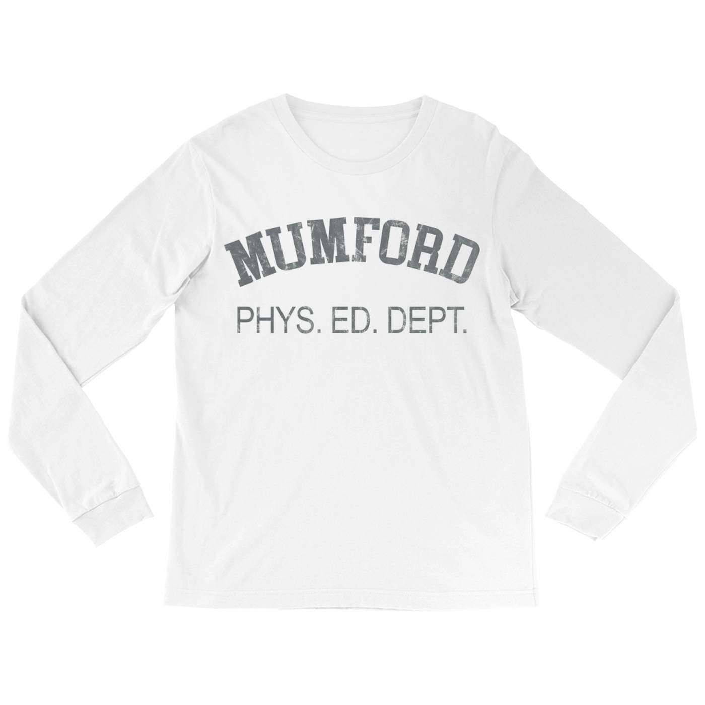 Pop Culture Long Sleeve Shirt | Mumford Phys. Ed. Dept. Inspired By ...