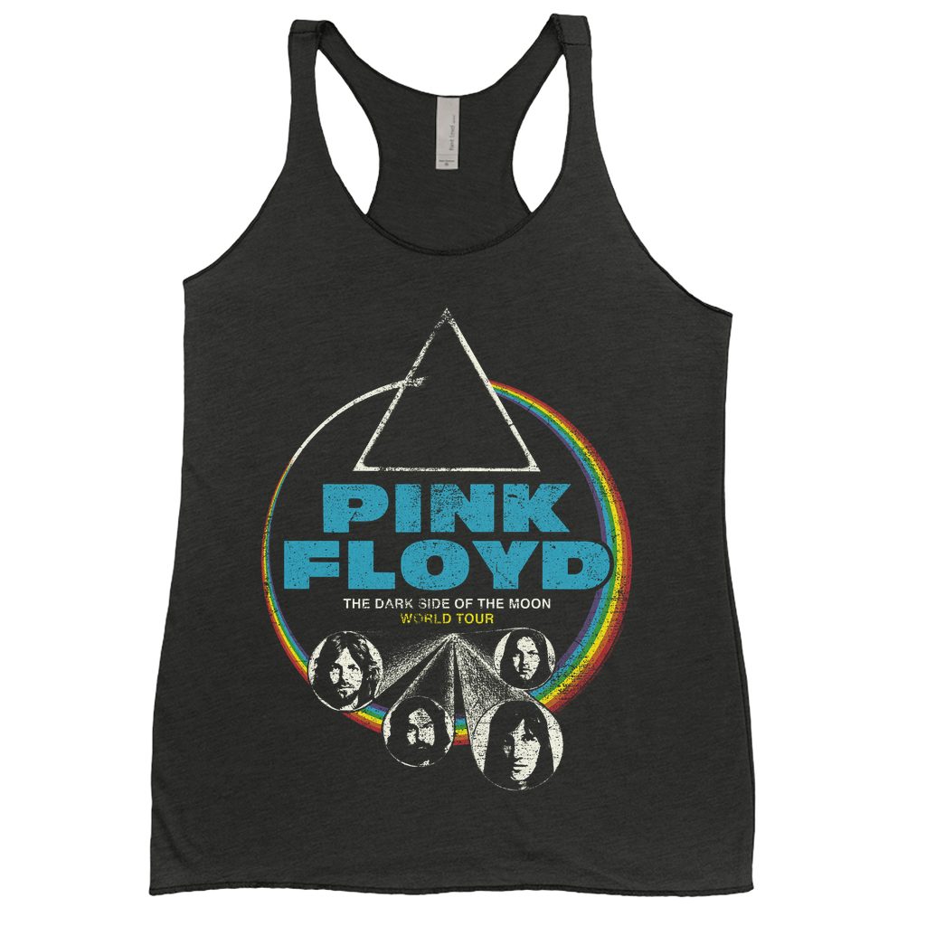 Pink Floyd Ladies' Tank Top | World Tour The Dark Side Of The Moon ...
