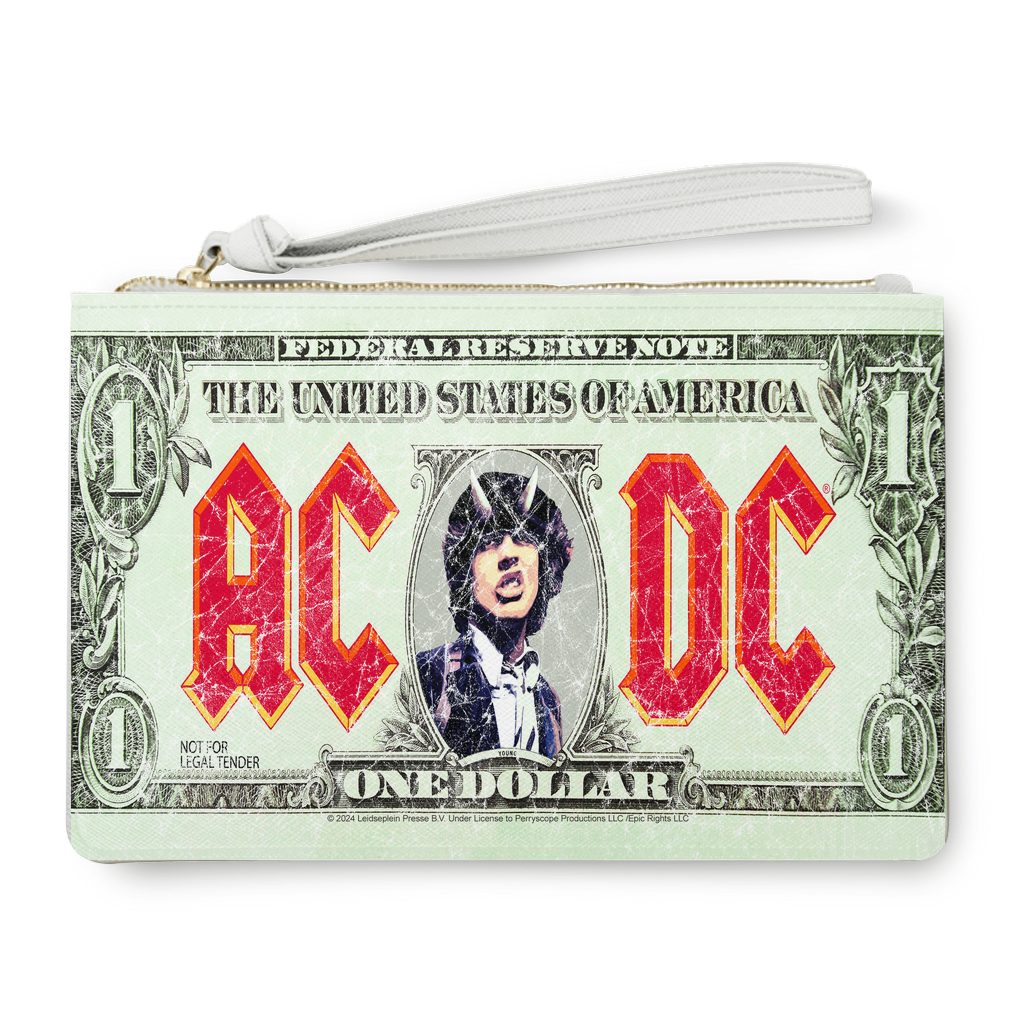 AC/DC Clutch | Money Talks (Merchbar Exclusive) Clutch Bag