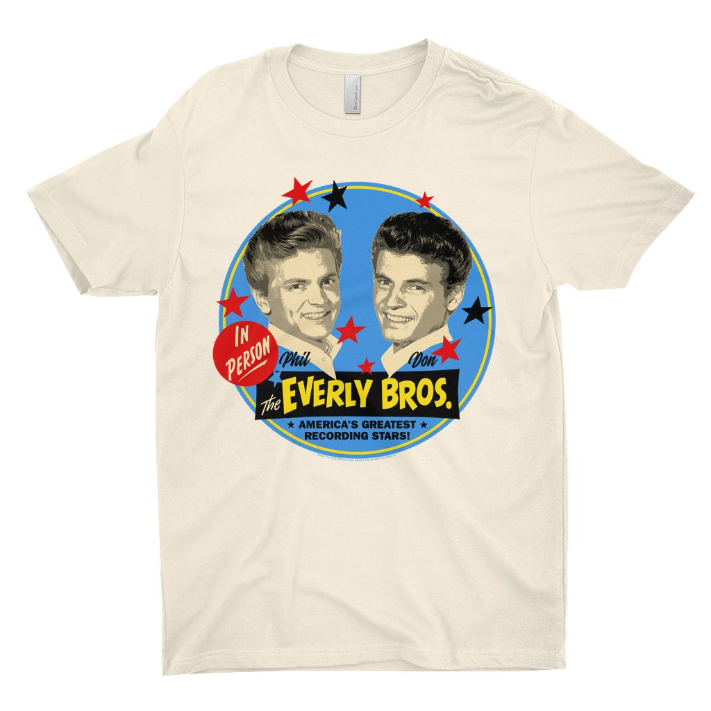 The Everly Brothers T-Shirt | America's Greatest Recording Stars ...