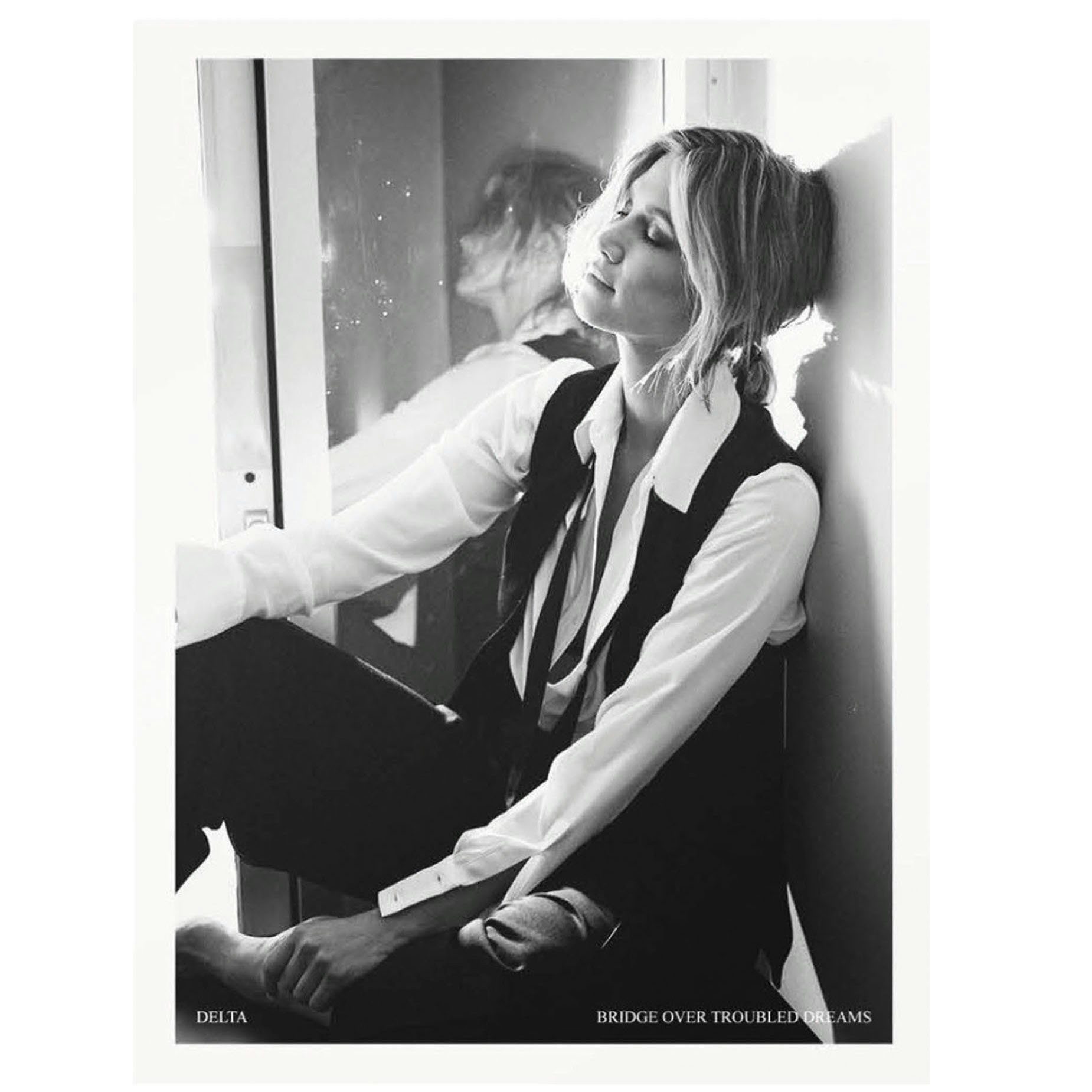 Delta Goodrem Bridge Over Troubled Dreams Lithographic Poster Print