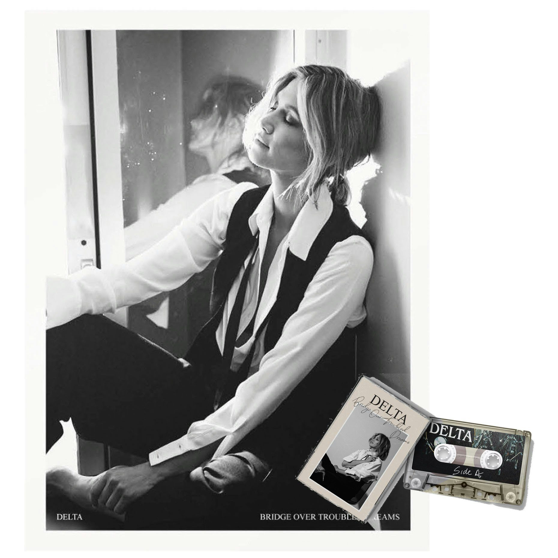 Delta Goodrem Bridge Over Troubled Dreams Album & Lithographic Poster Print