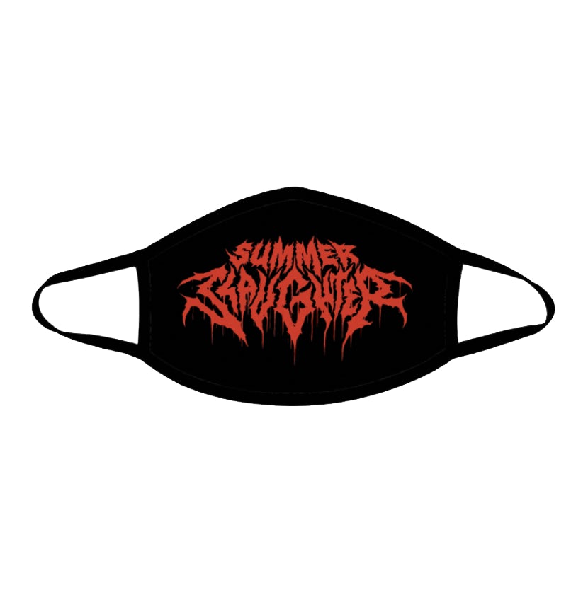 Various Artists Summer Slaughter - Logo Face Mask