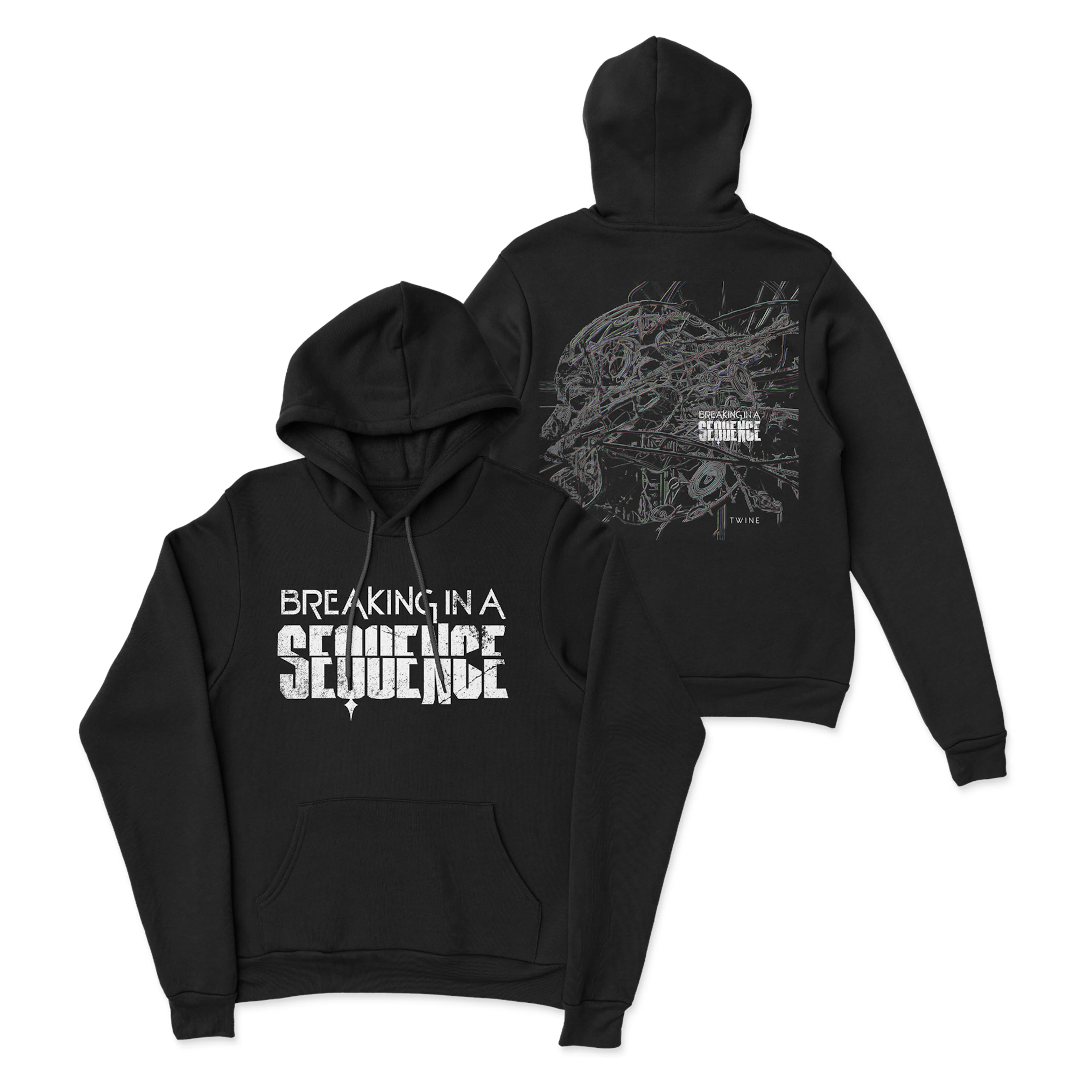 Breaking In A Sequence Logo Hoodie