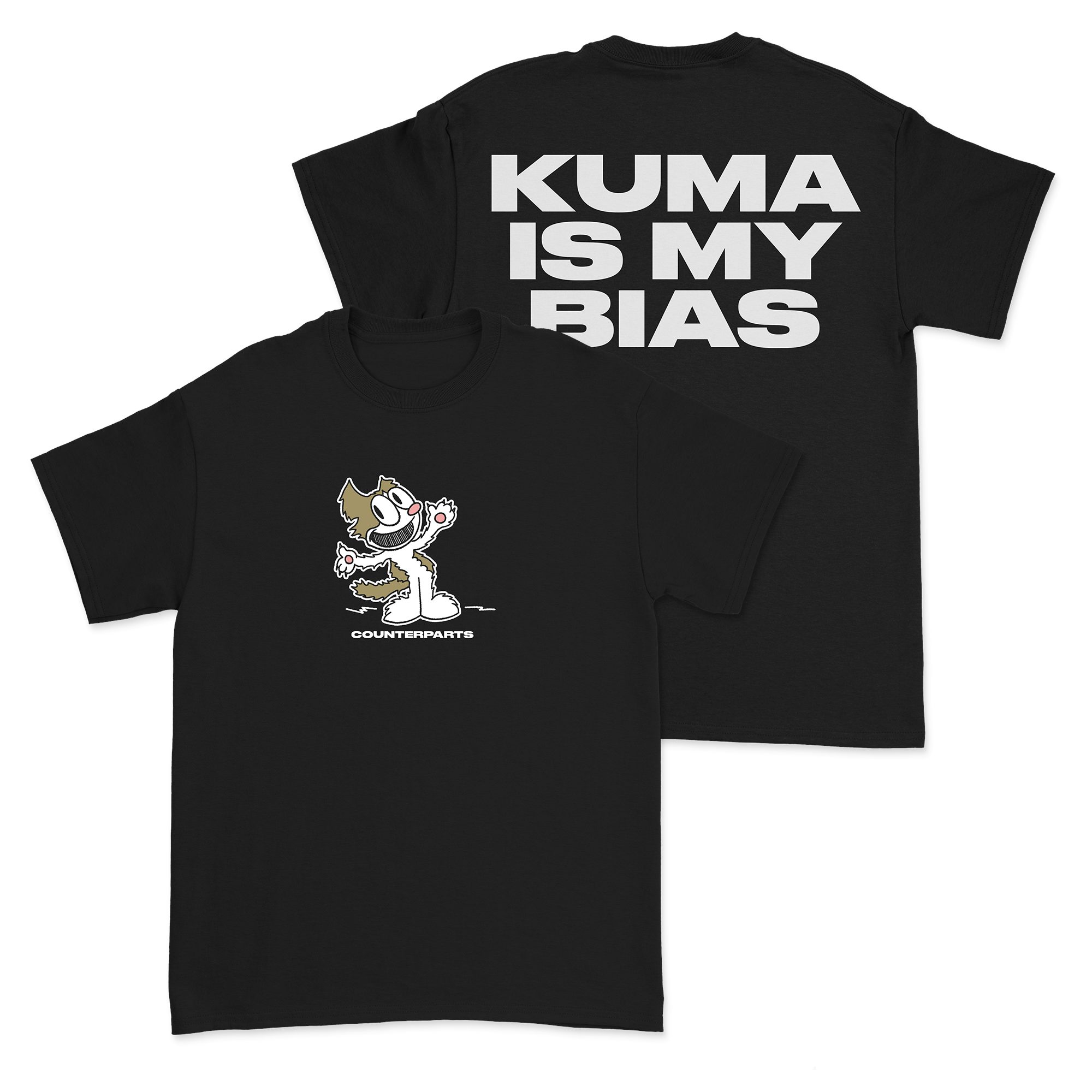 Counterparts - Kuma T-Shirt - Black