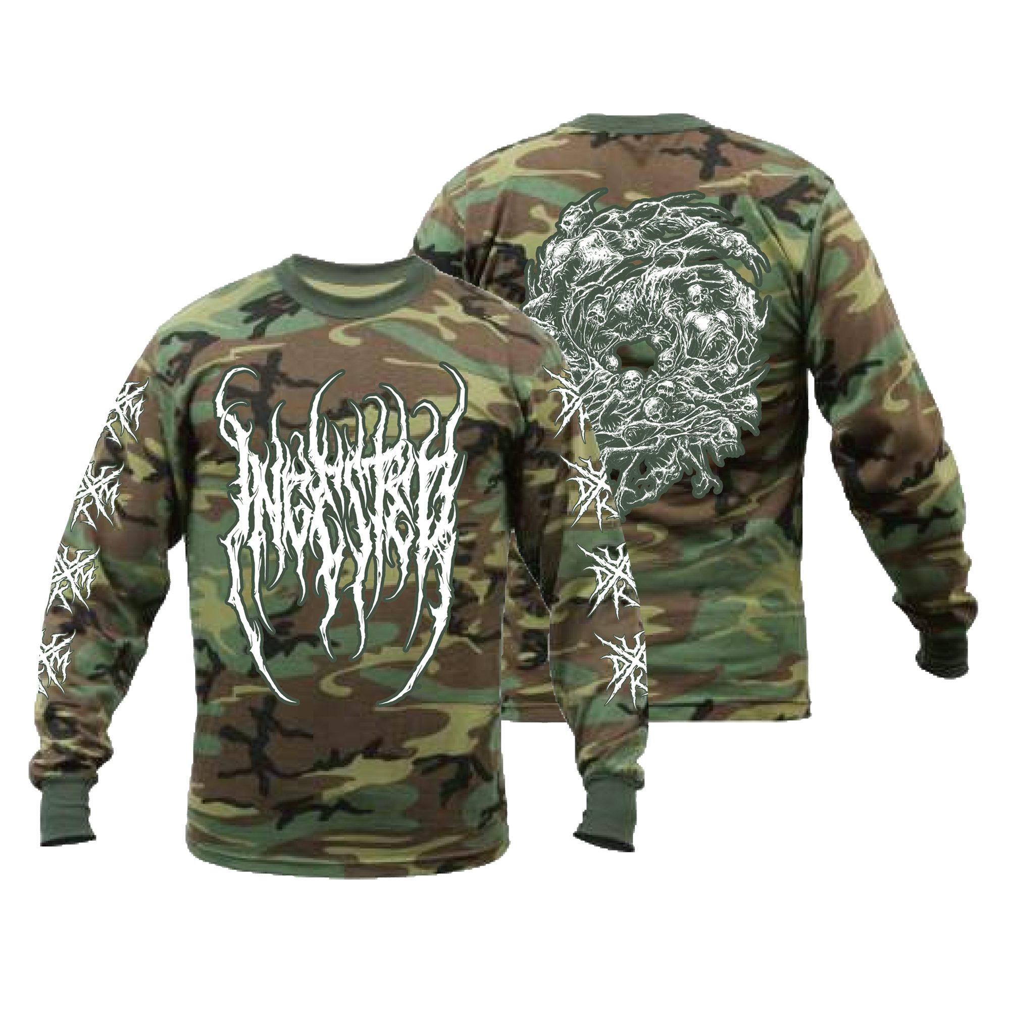 Ingested - Logo Camo Long Sleeve (Pre-Order)