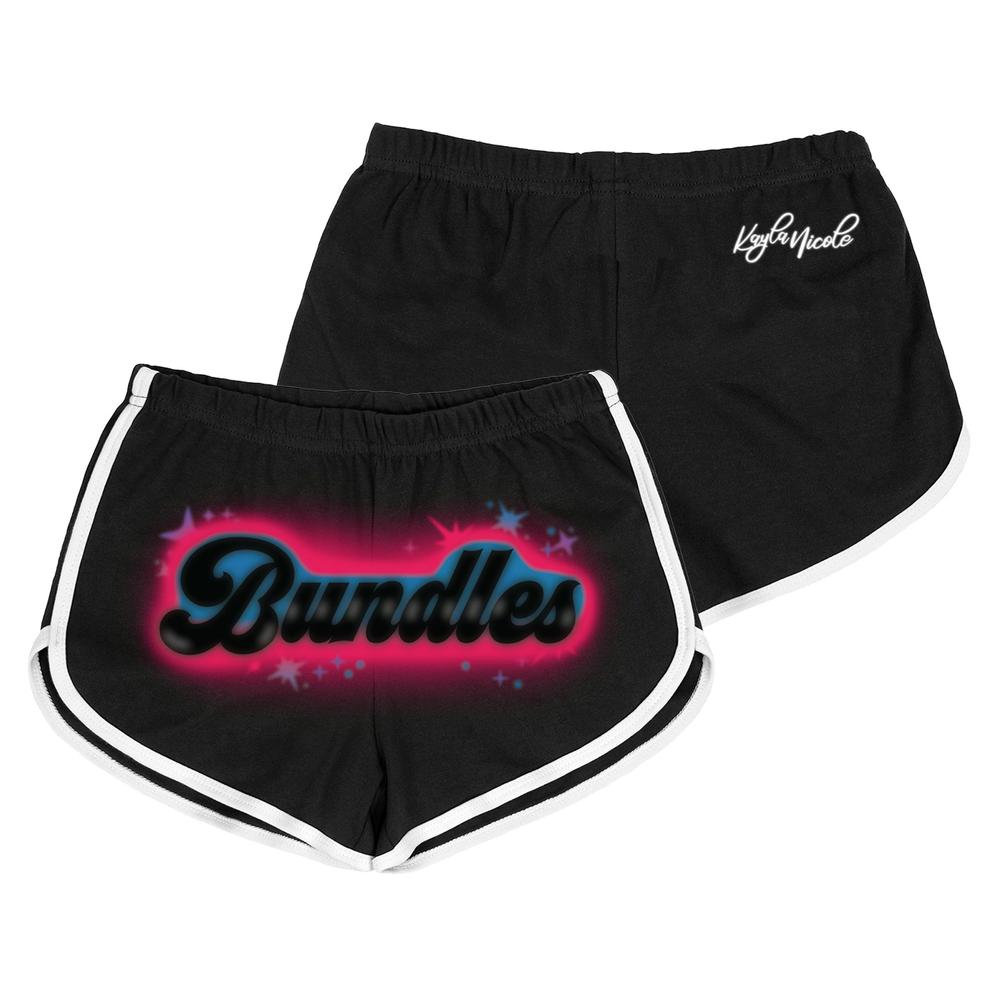Kayla Nicole - Bundles Booty Shorts [Black]