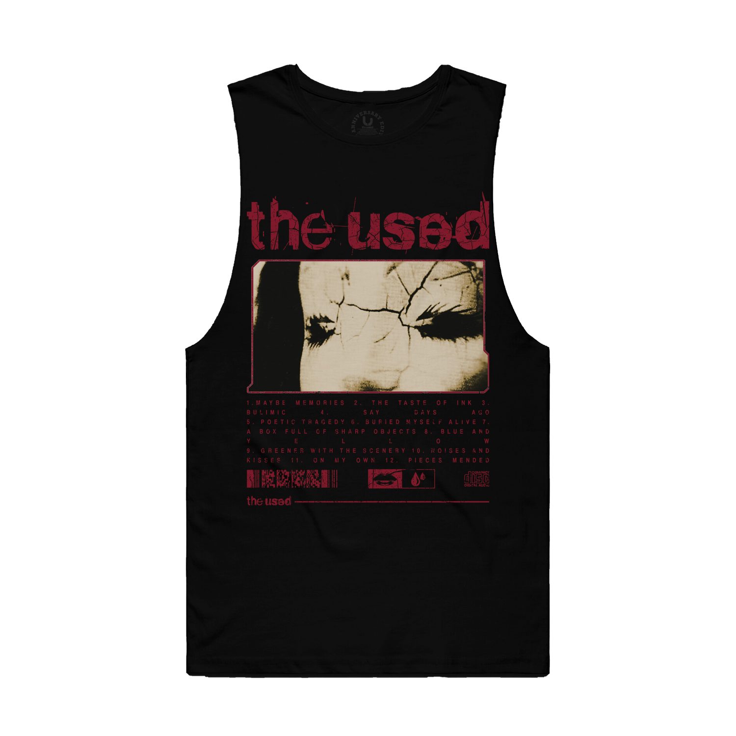 The Used Merch, Tour Shirts, Hoodies, Hats and Vinyl Store