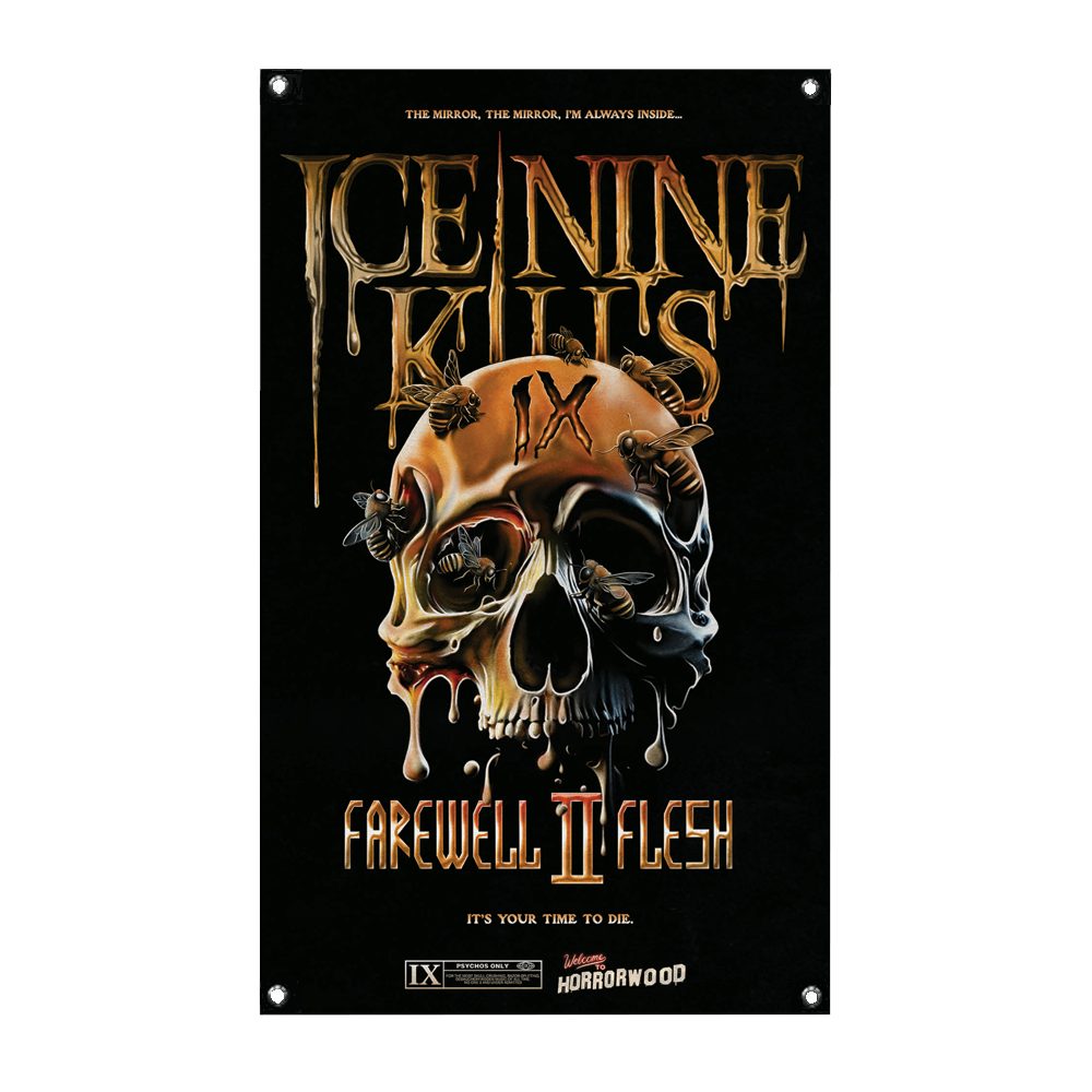 Ice Nine Kills Farewell II Flesh Wall Flag
