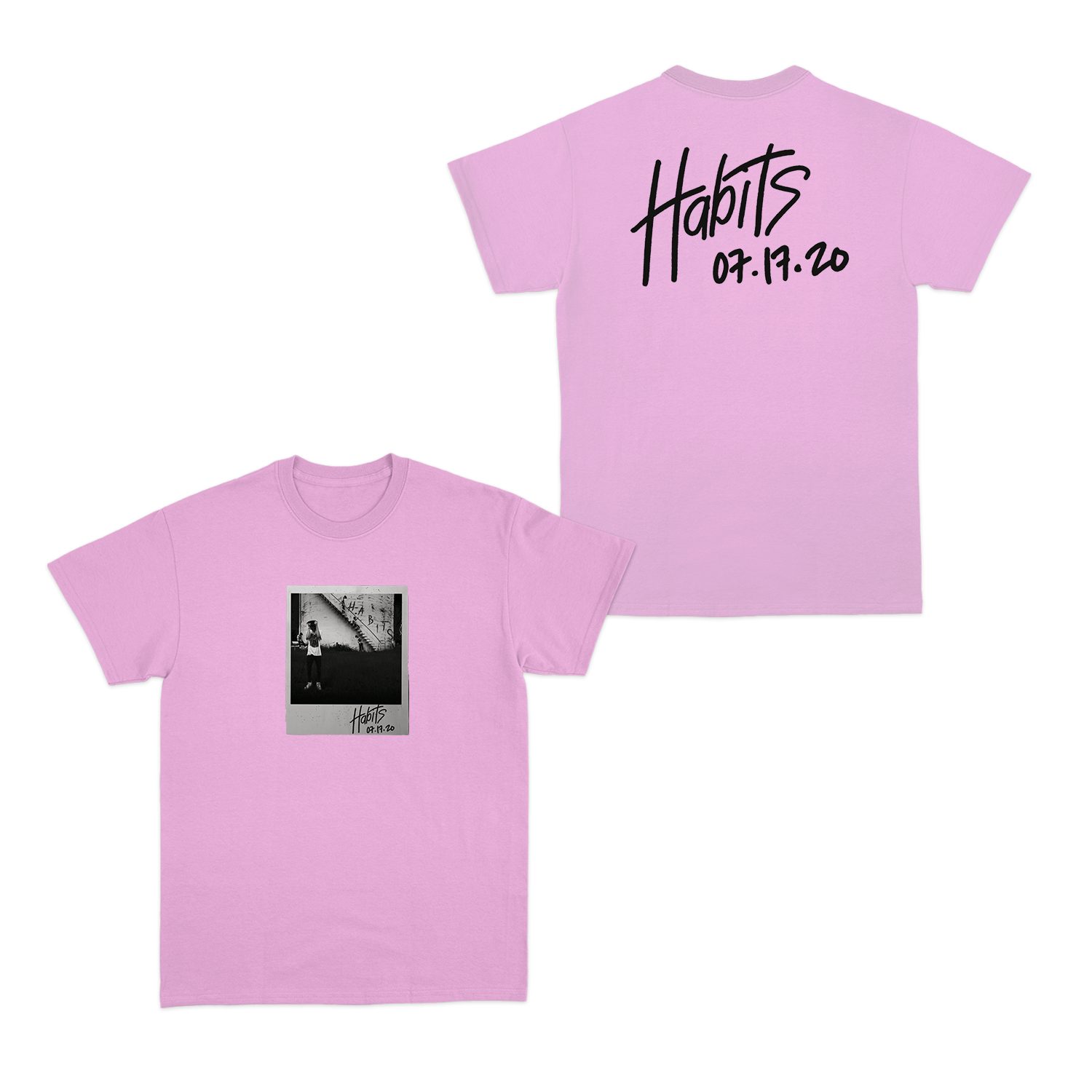 payton Habits Polaroid Tee - Pink