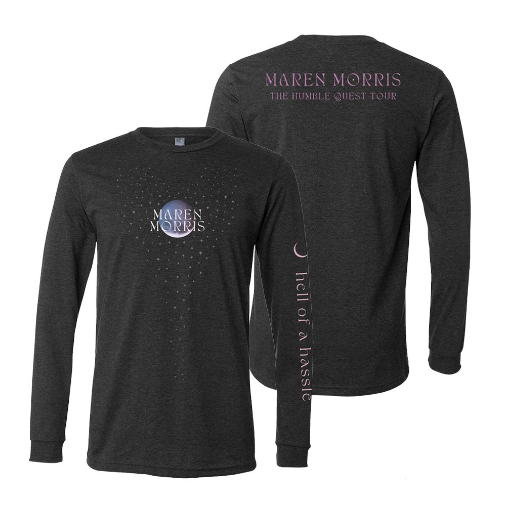 Maren Morris MOON LONG SLEEVE TOUR TEE