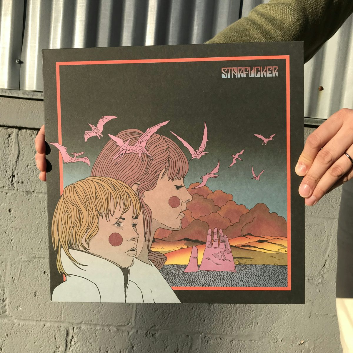 STRFKR Reptilians LP Jacket