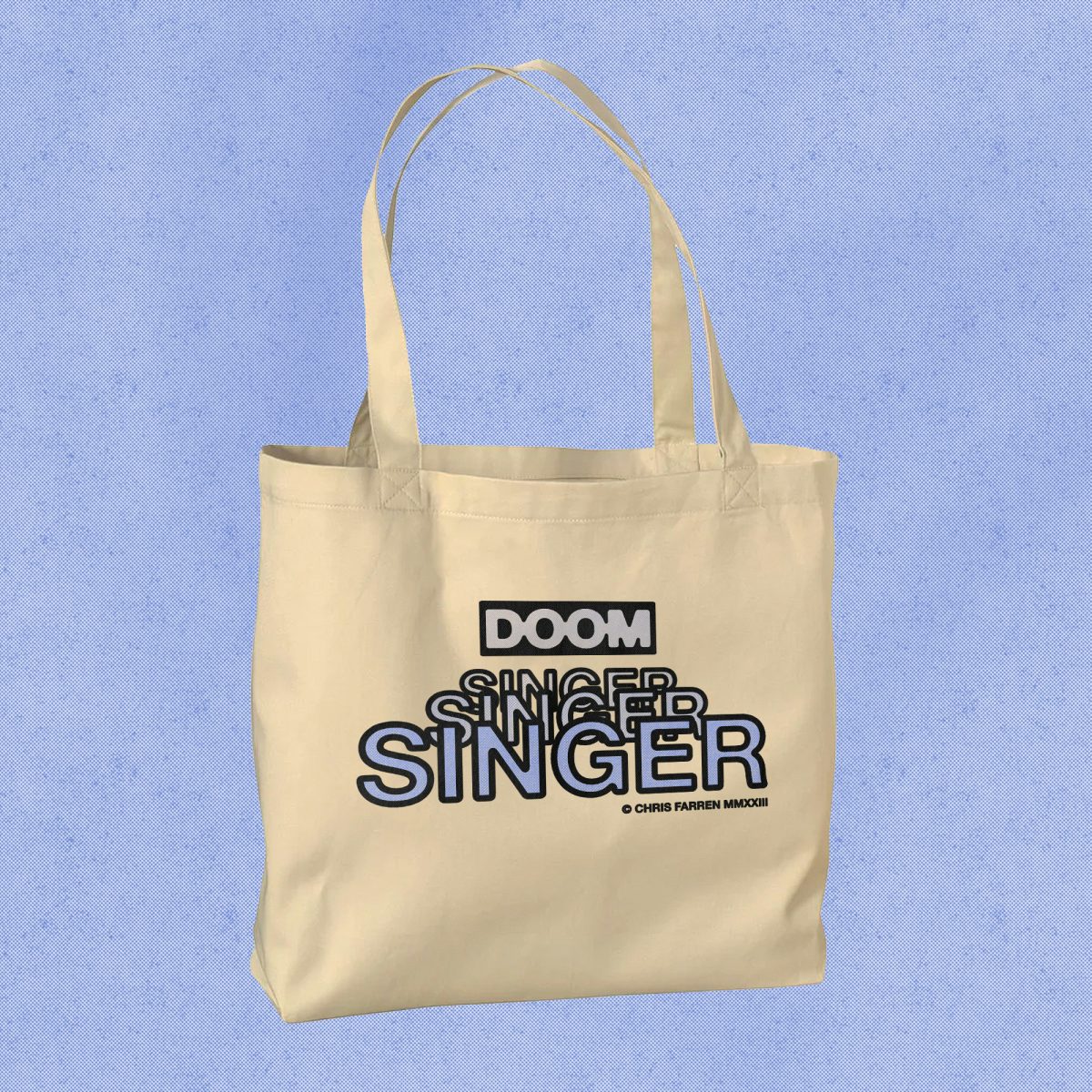 Chris Farren Doom Singer Jumbo Tote Bag